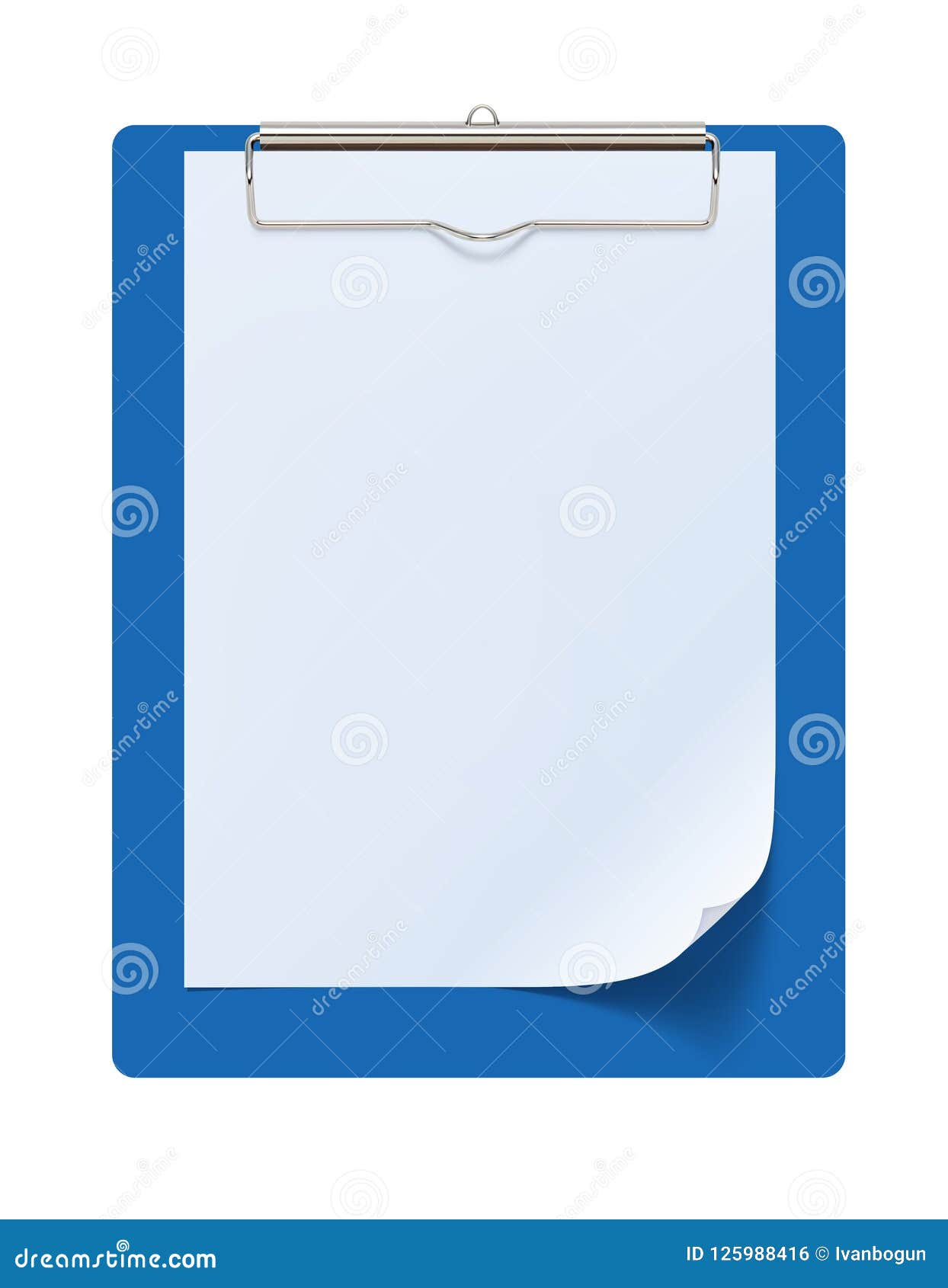 Clipboard With Sheet Of Paper. To-do Check List With Ticks And Points ...