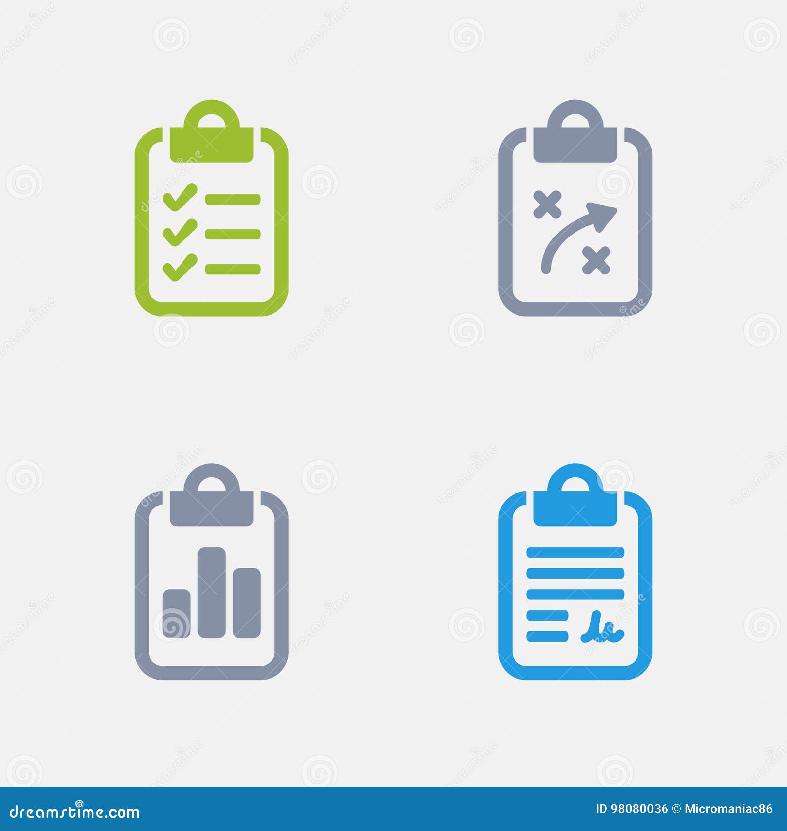 Signature - Granite Icons Vector Illustration | CartoonDealer.com #98202128