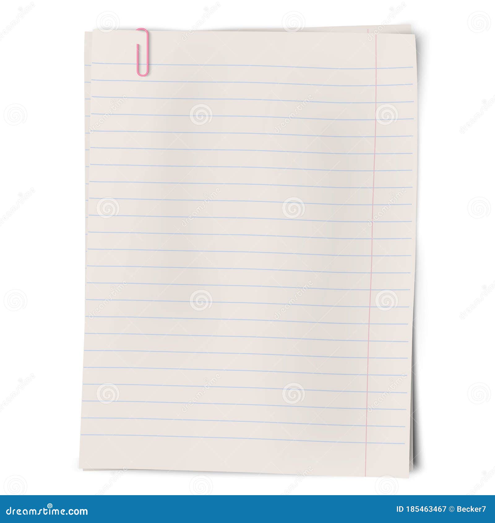 Notebook Paper Texture Pink Cell Template. Squared Blank Sheet Of ...