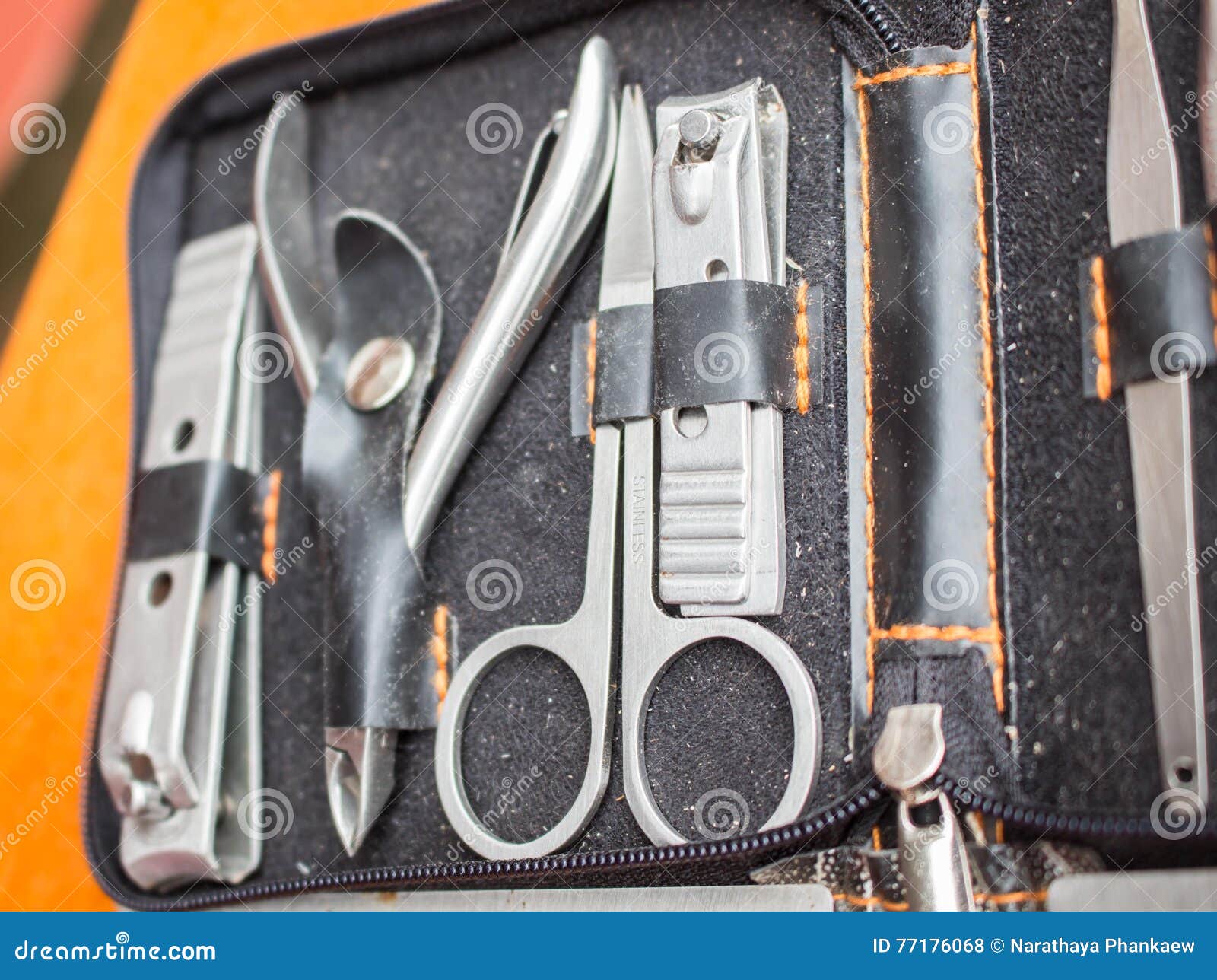 Clipper Tool in the Storage Bag Stock Photo - Image of trimmer, closeup ...