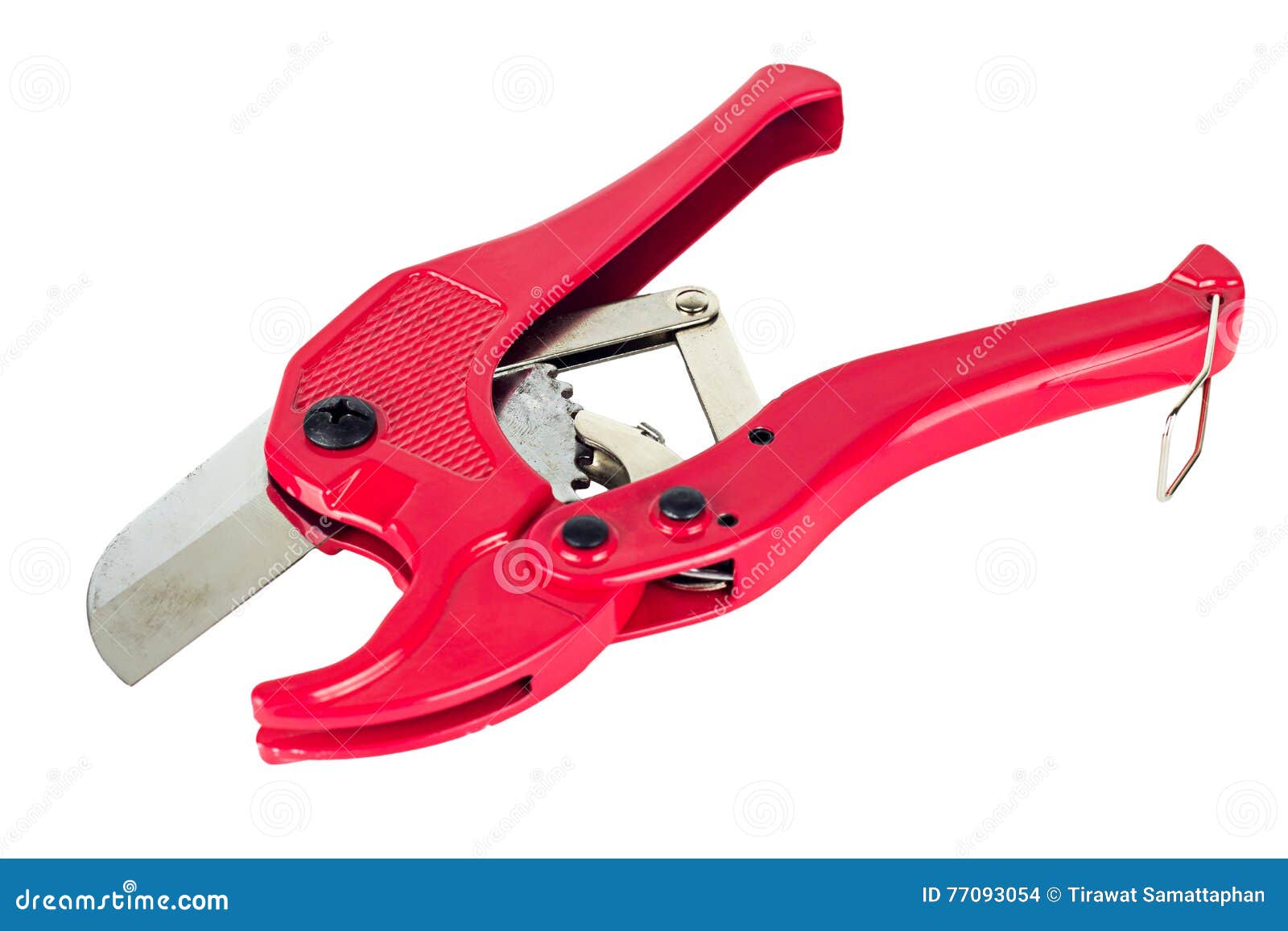 The Clippers for Pex Pipe on the White Background Stock Photo - Image ...