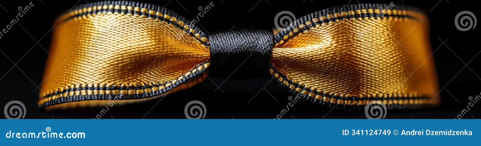 Clipping Path for Shiny Gold Ribbon Isolated on White Stock Image ...
