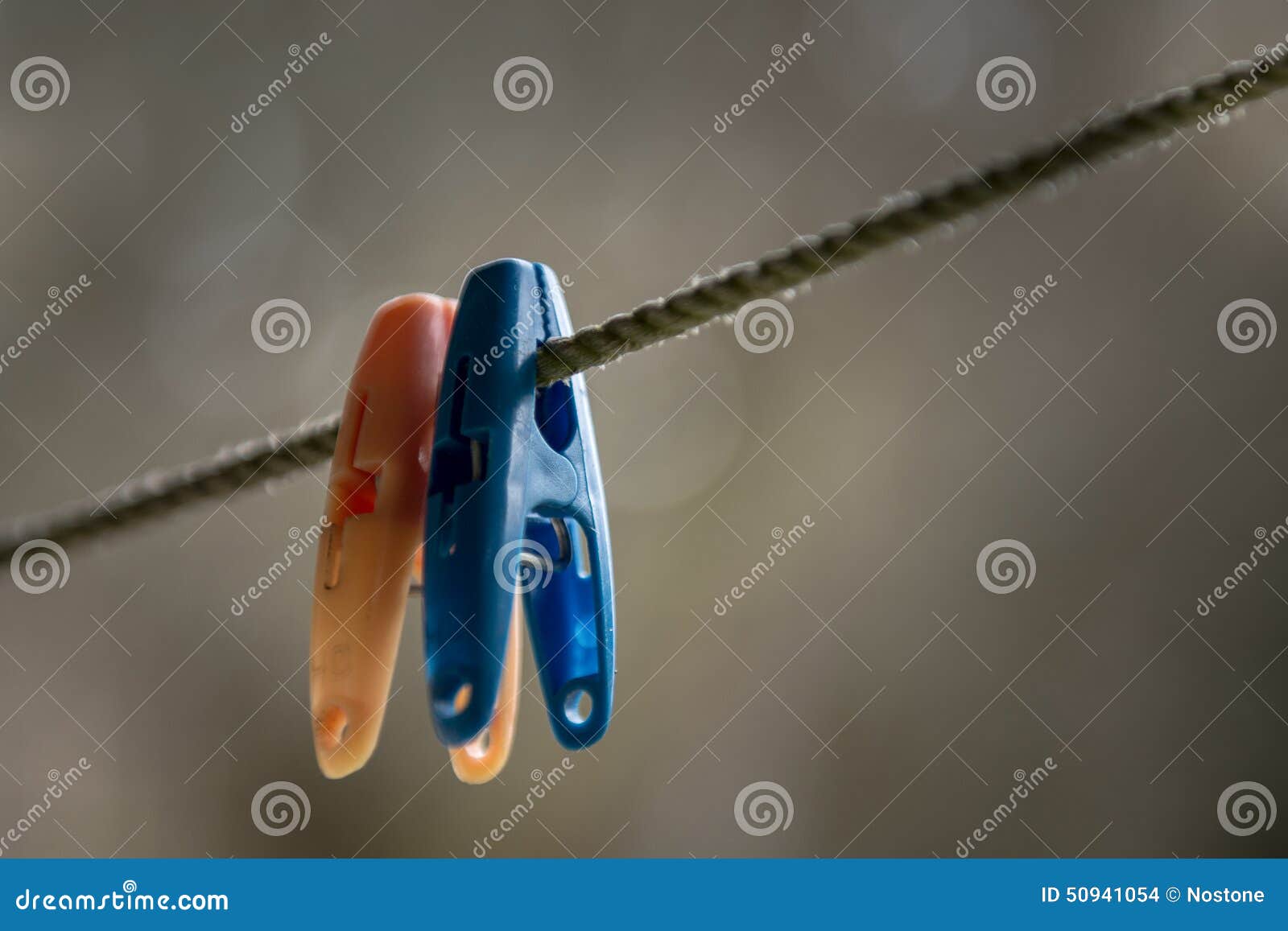 Clips stock photo. Image of pins, fade, blue, line, clothes - 50941054