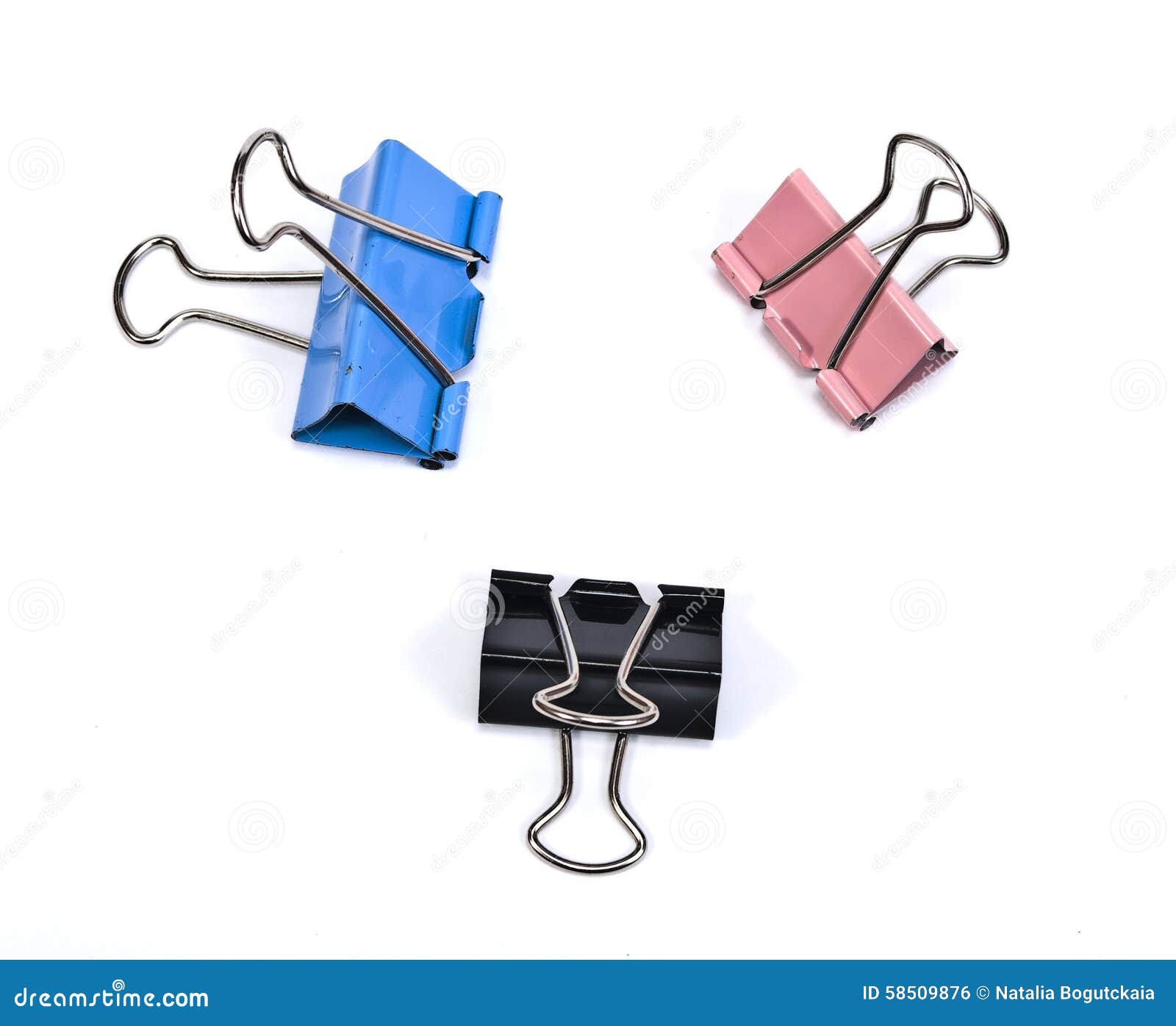 Clips stock photo. Image of papers, writing, color, office - 58509876