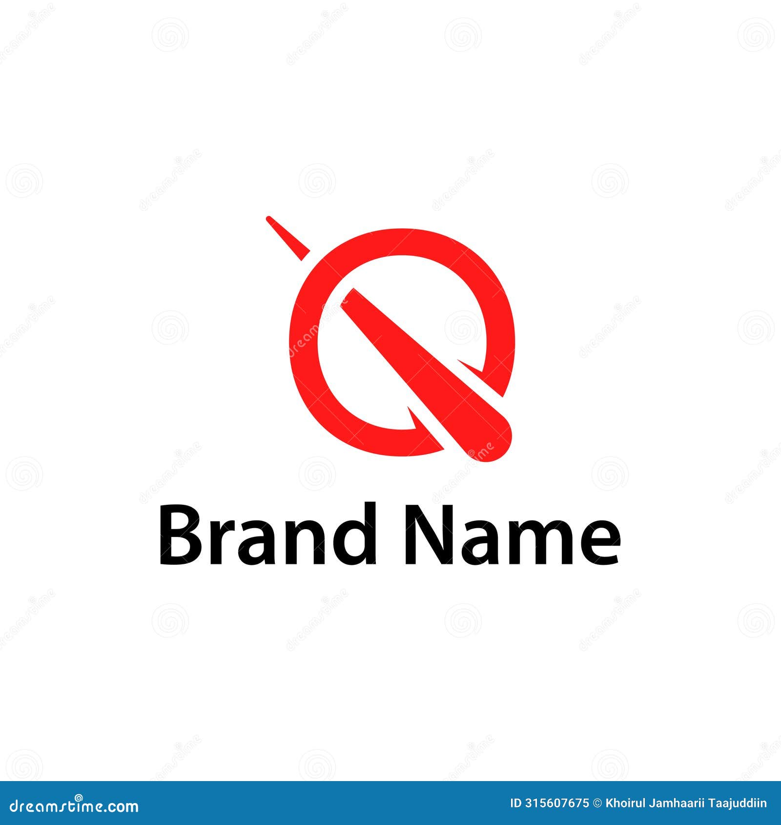 Abstract Comet or Meteor Circle Logo Stock Vector - Illustration of ...