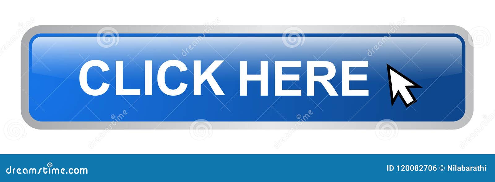 Cliquetez Ici Le Bouton De Web Illustration Stock - Illustration du ...