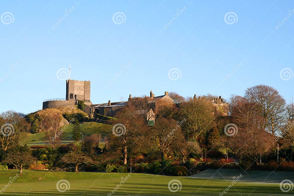Clitheroe Castle. stock image. Image of ancient, bailey - 29448149