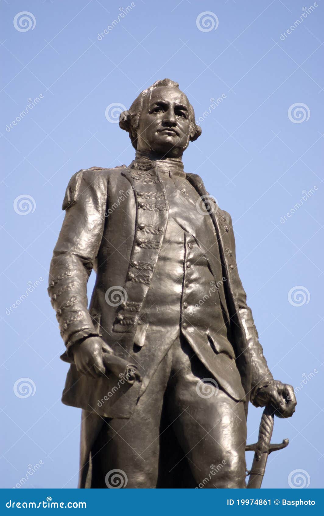 Clive Van Het Standbeeld Van India Stock Afbeelding - Image of bureau ...