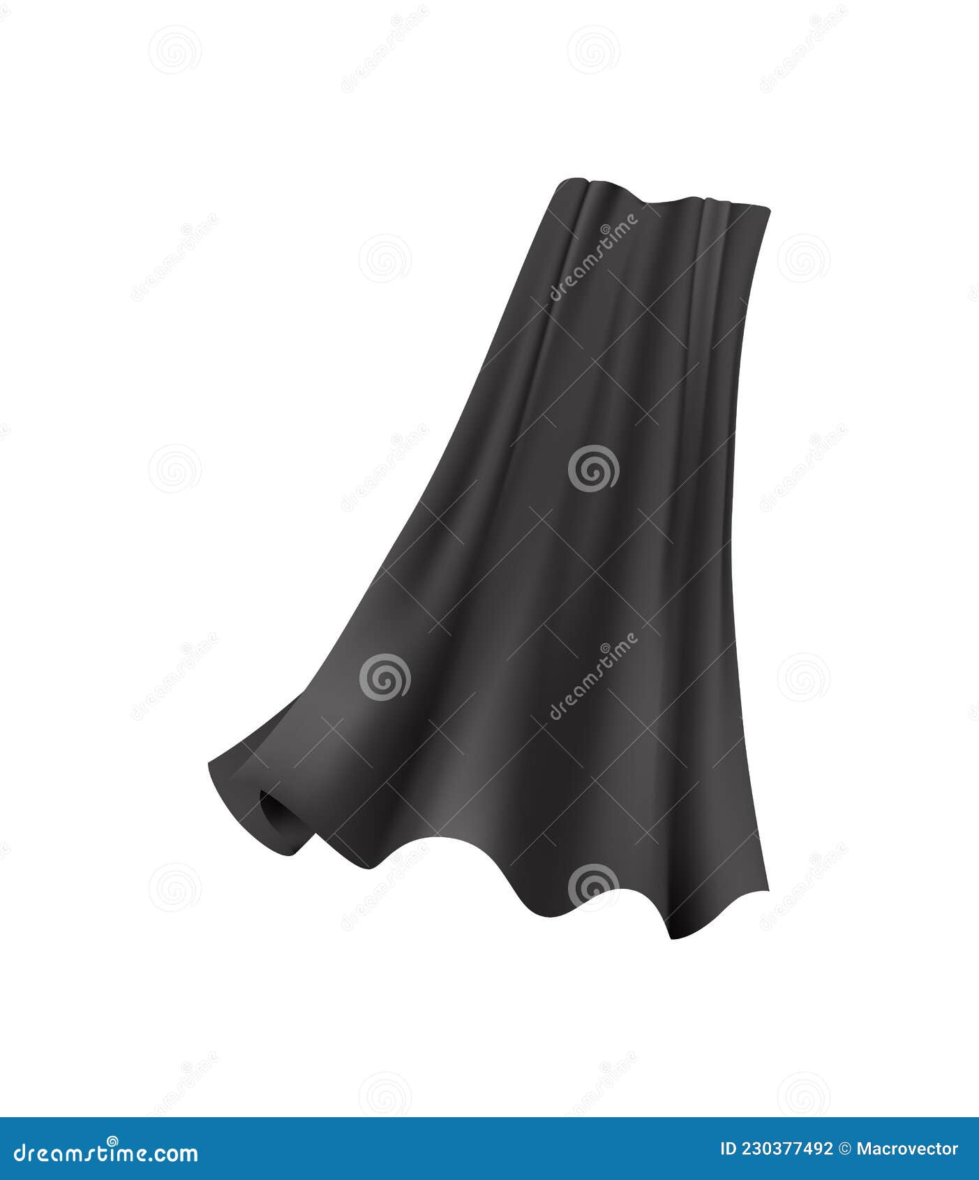 Cloak Realistic Illustration Cartoon Vector | CartoonDealer.com #231023061