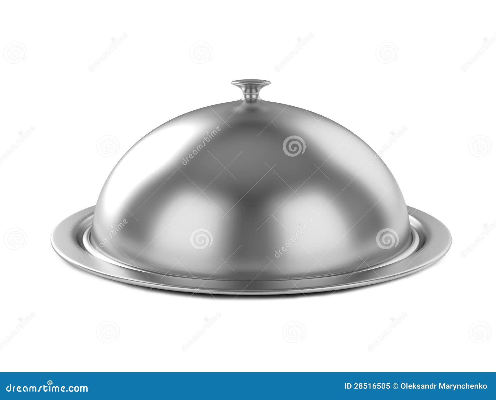 Cloche Del Ristorante Con Il Coperchio Illustrazione di Stock ...