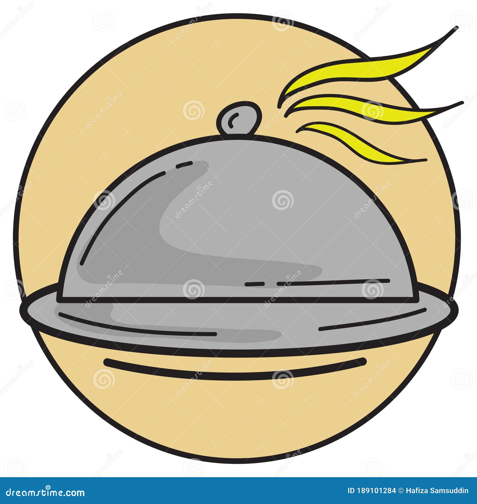 Cloche. Vector Illustration Decorative Design Stock Vector ...