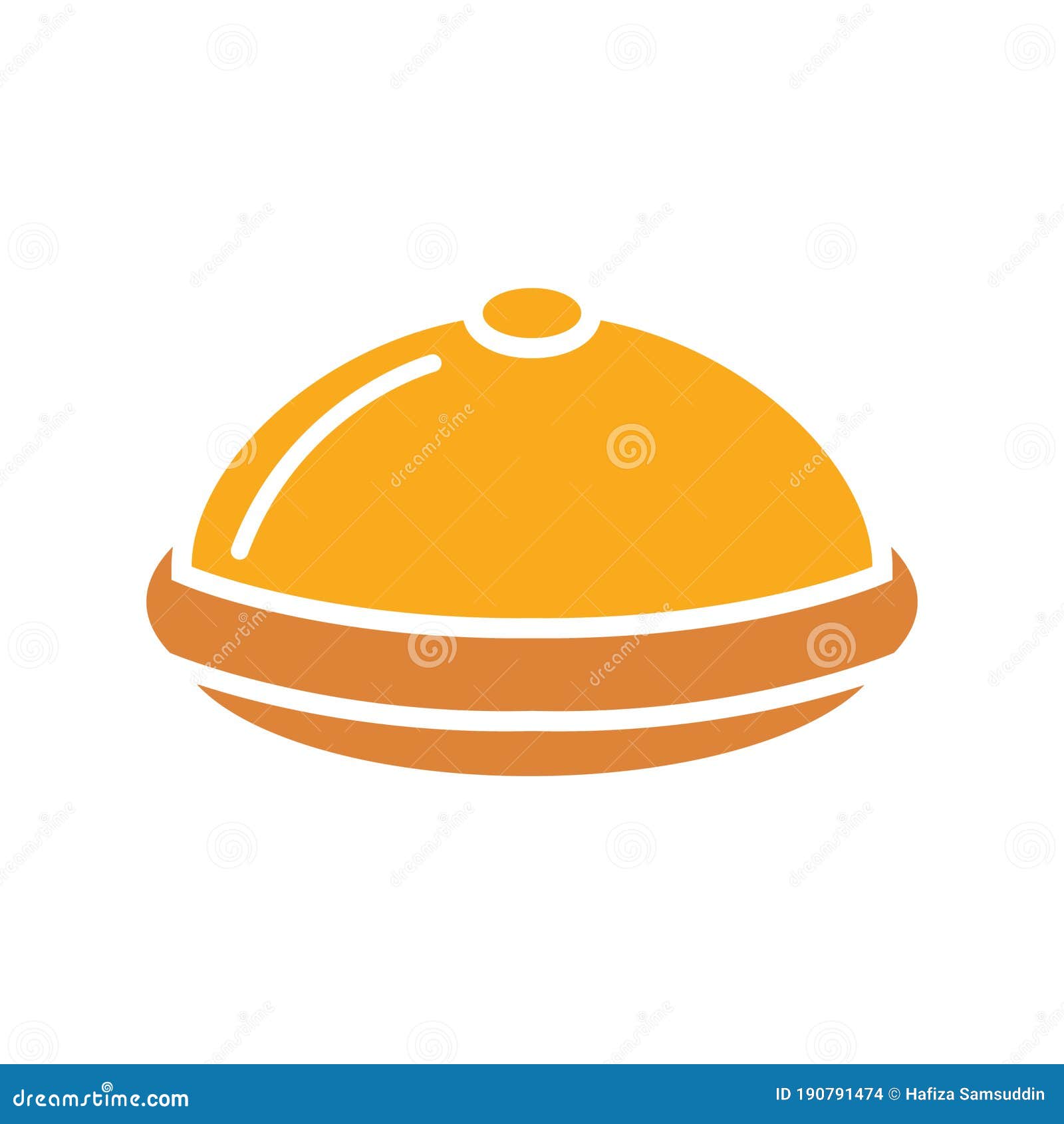 Cloche. Vector Illustration Decorative Design Stock Vector ...