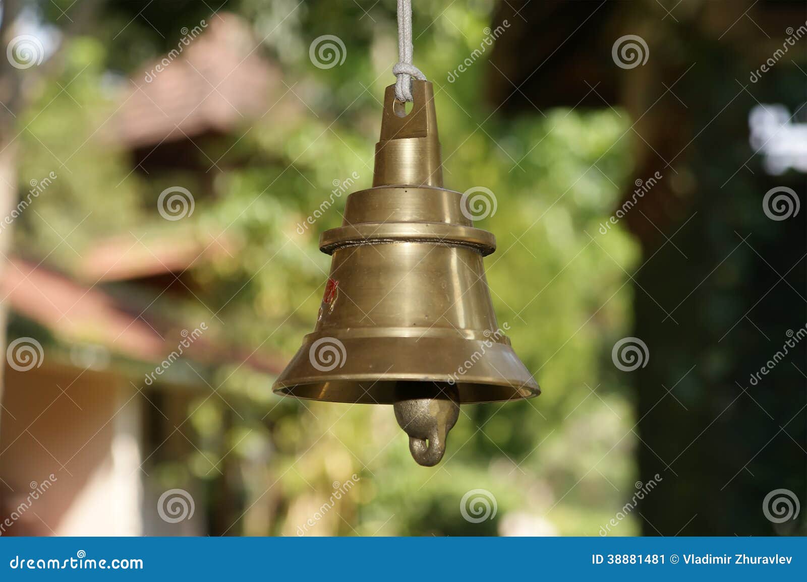 Cloches De Temple, Kerala, Inde Du Sud Image stock - Image du vieux ...
