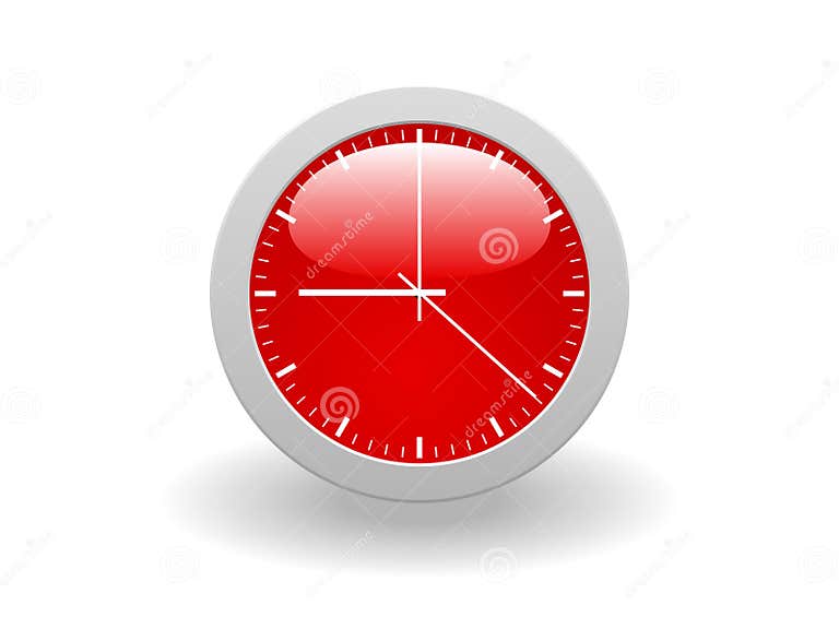 Clock stock vector. Illustration of hour, pointer, close - 10250762