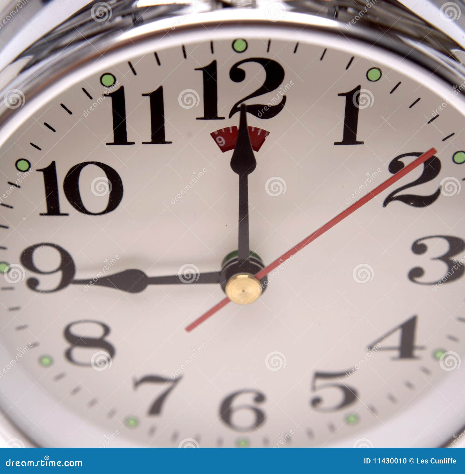 Clock stock photo. Image of time, nine, clock, deadline - 11430010