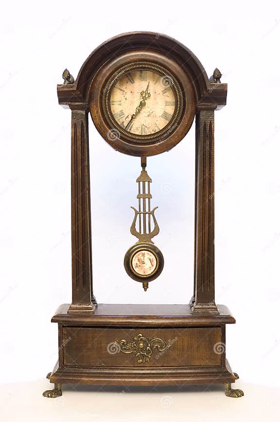 Clock stock photo. Image of tock, wooden, fashion, timepiece - 1161982