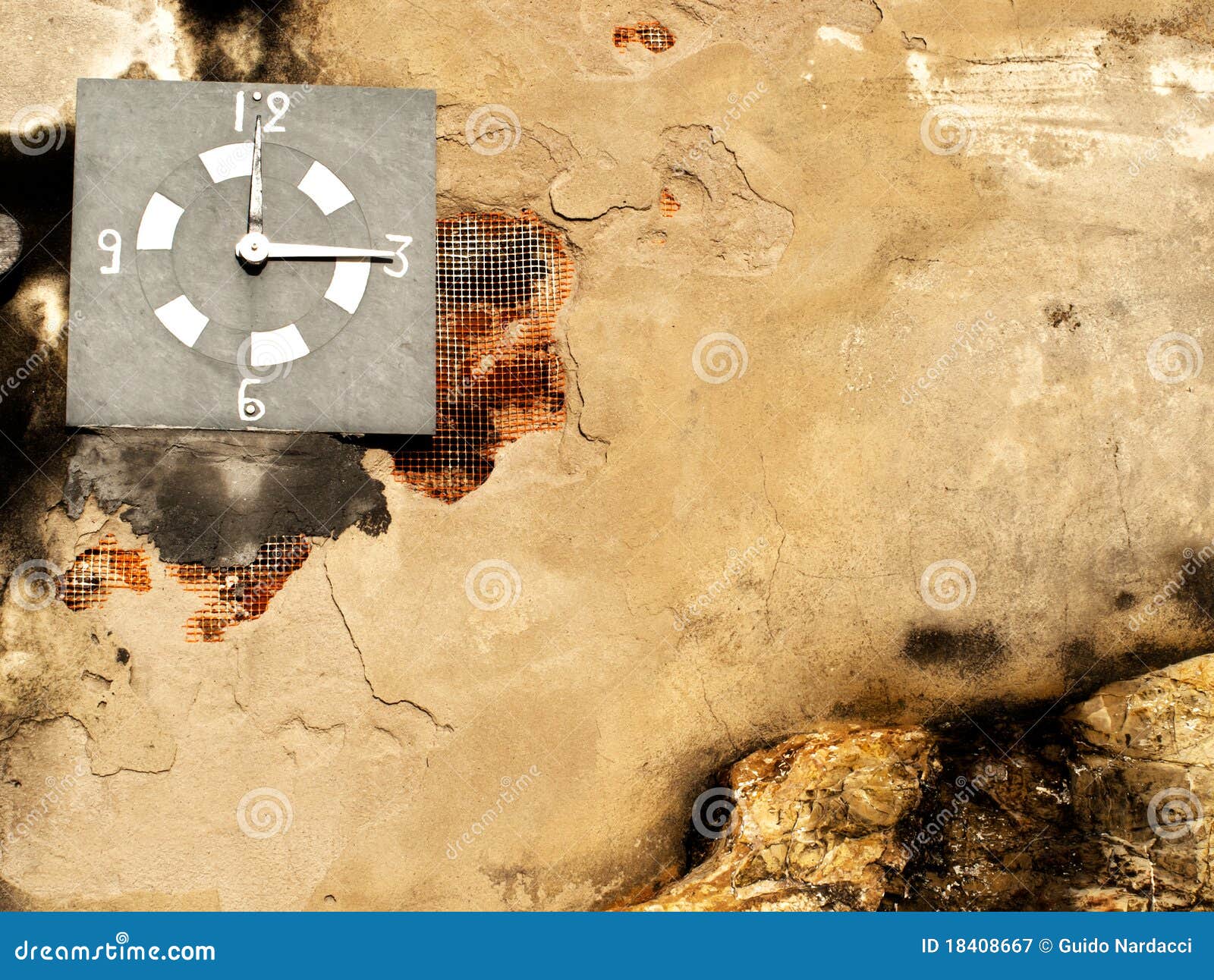 Clock stock image. Image of rust, clock, texture, lancet - 18408667