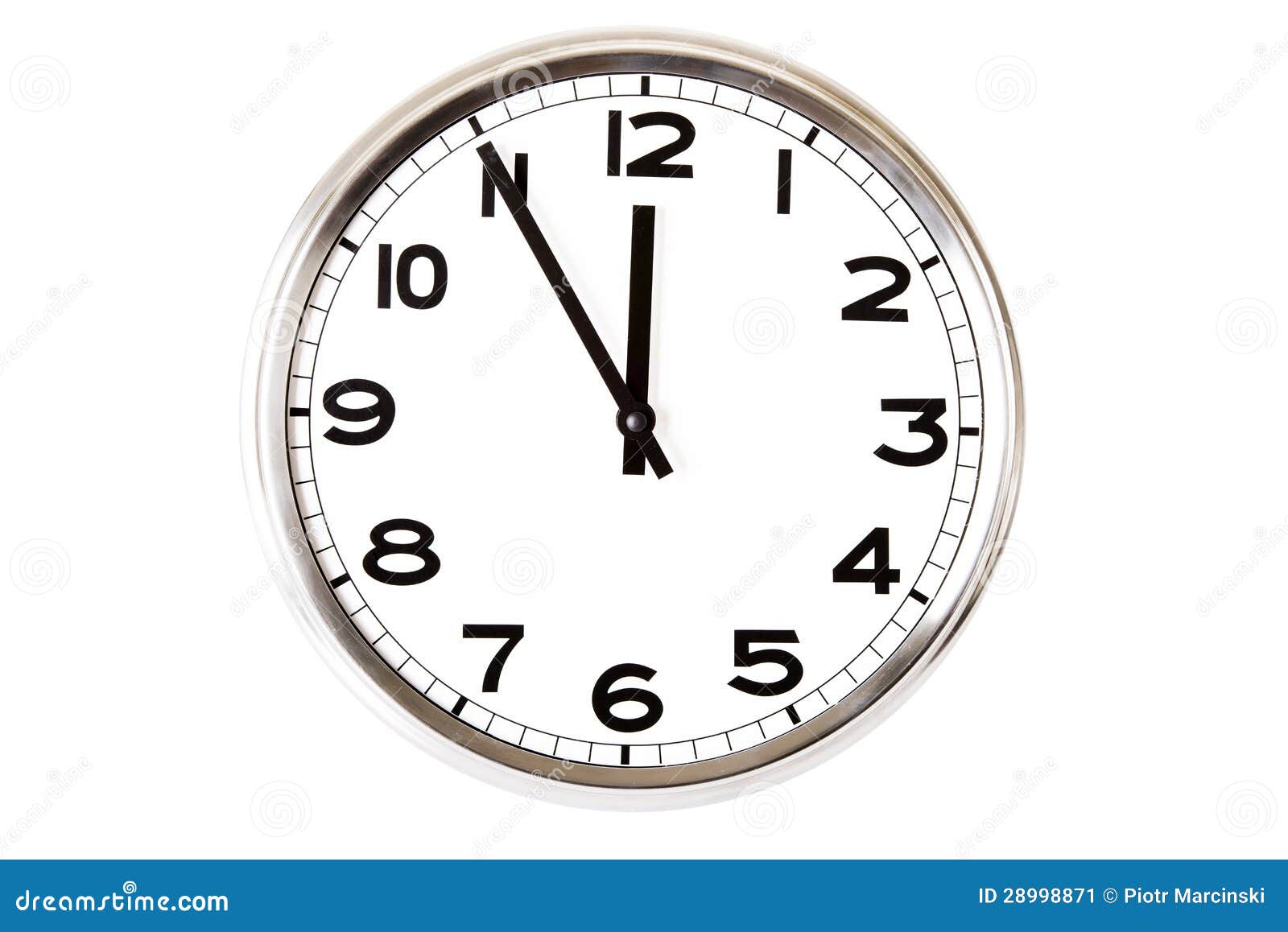 Clock stock image. Image of isolated, ticking, decoration - 28998871