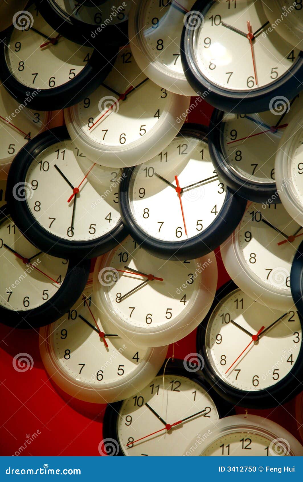 Clock stock photo. Image of knockout, macro, midday, concept - 3412750