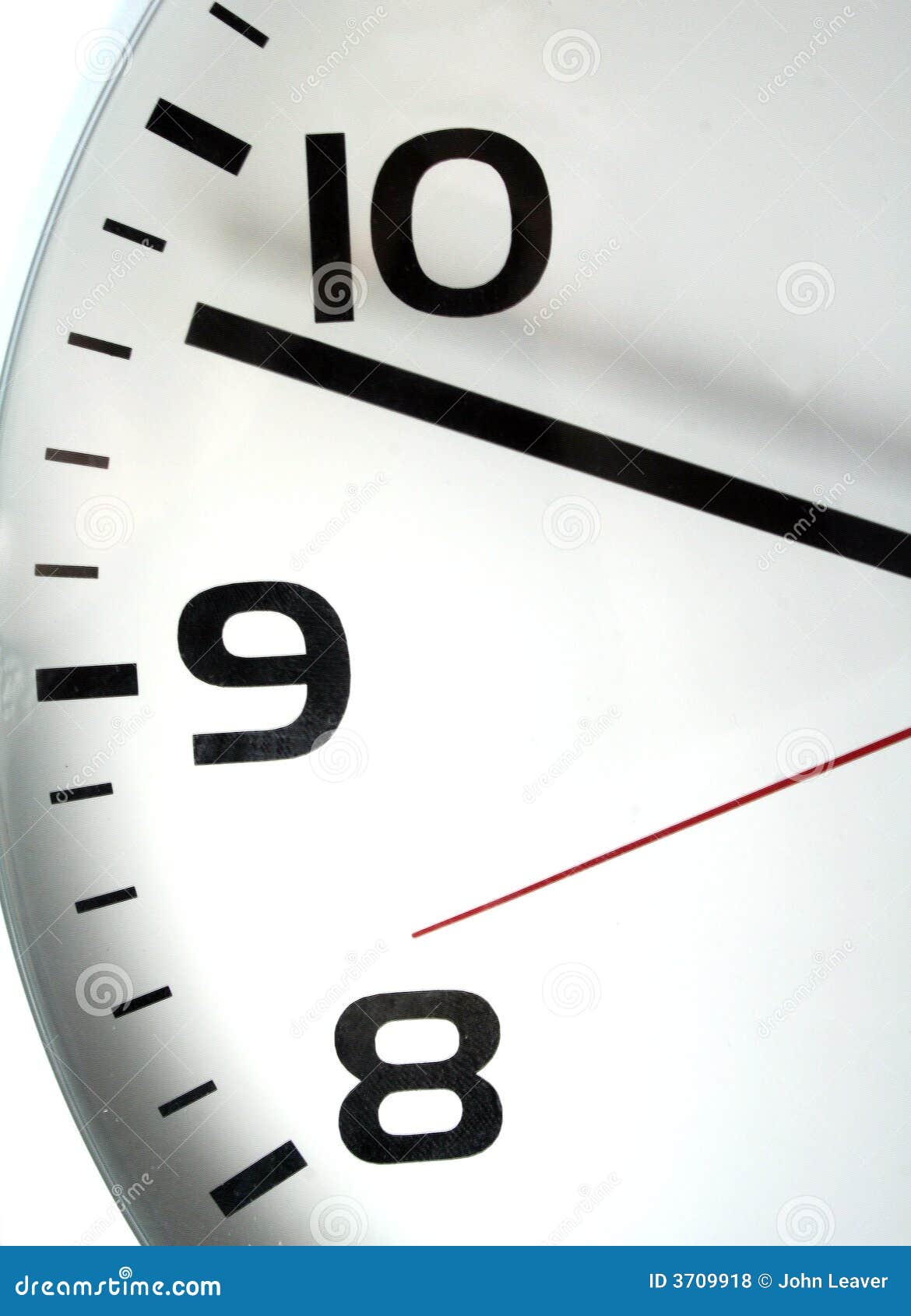 Clock stock photo. Image of white, countdown, digits, meeting - 3709918