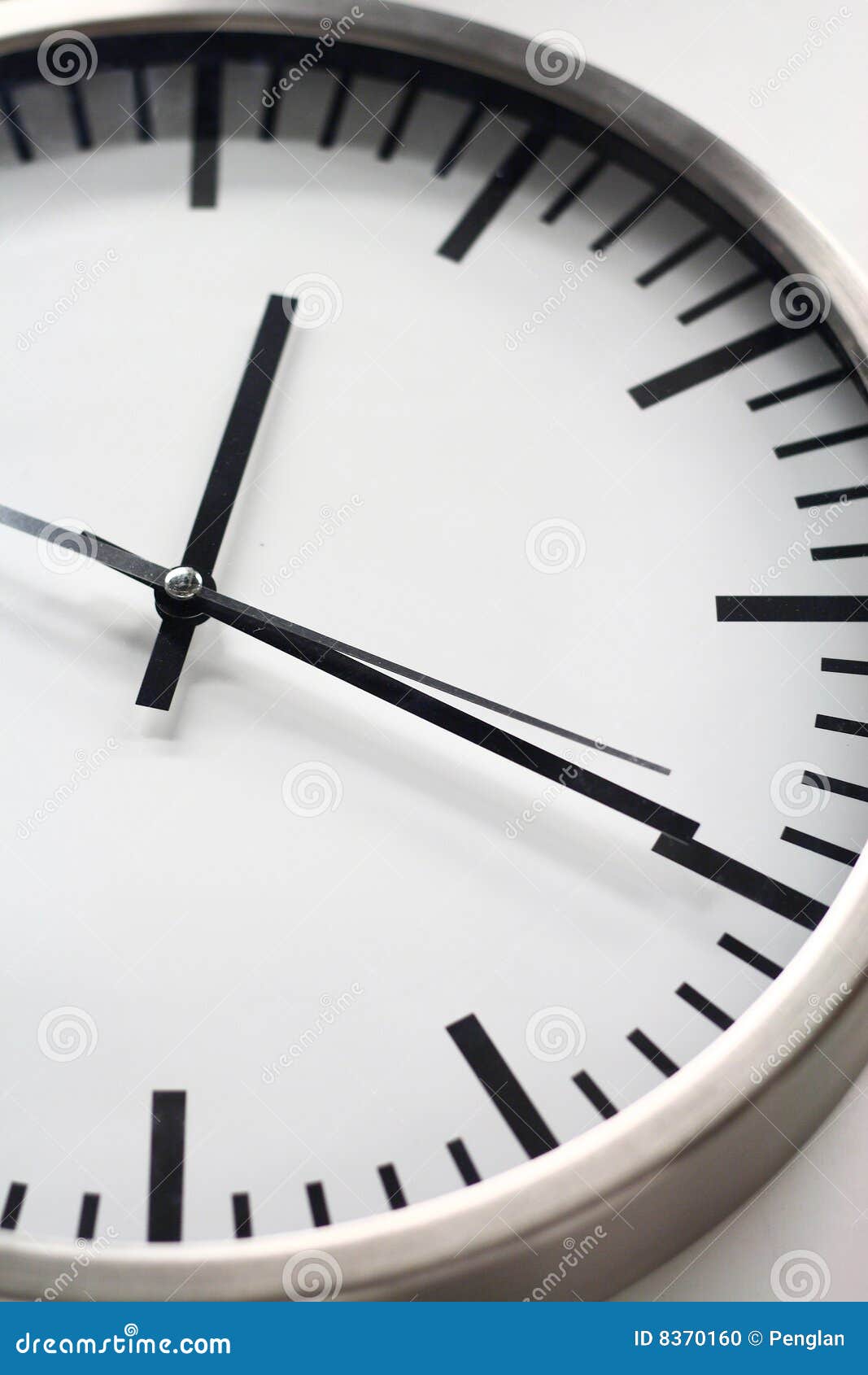 Clock stock photo. Image of silver, concept, background - 8370160