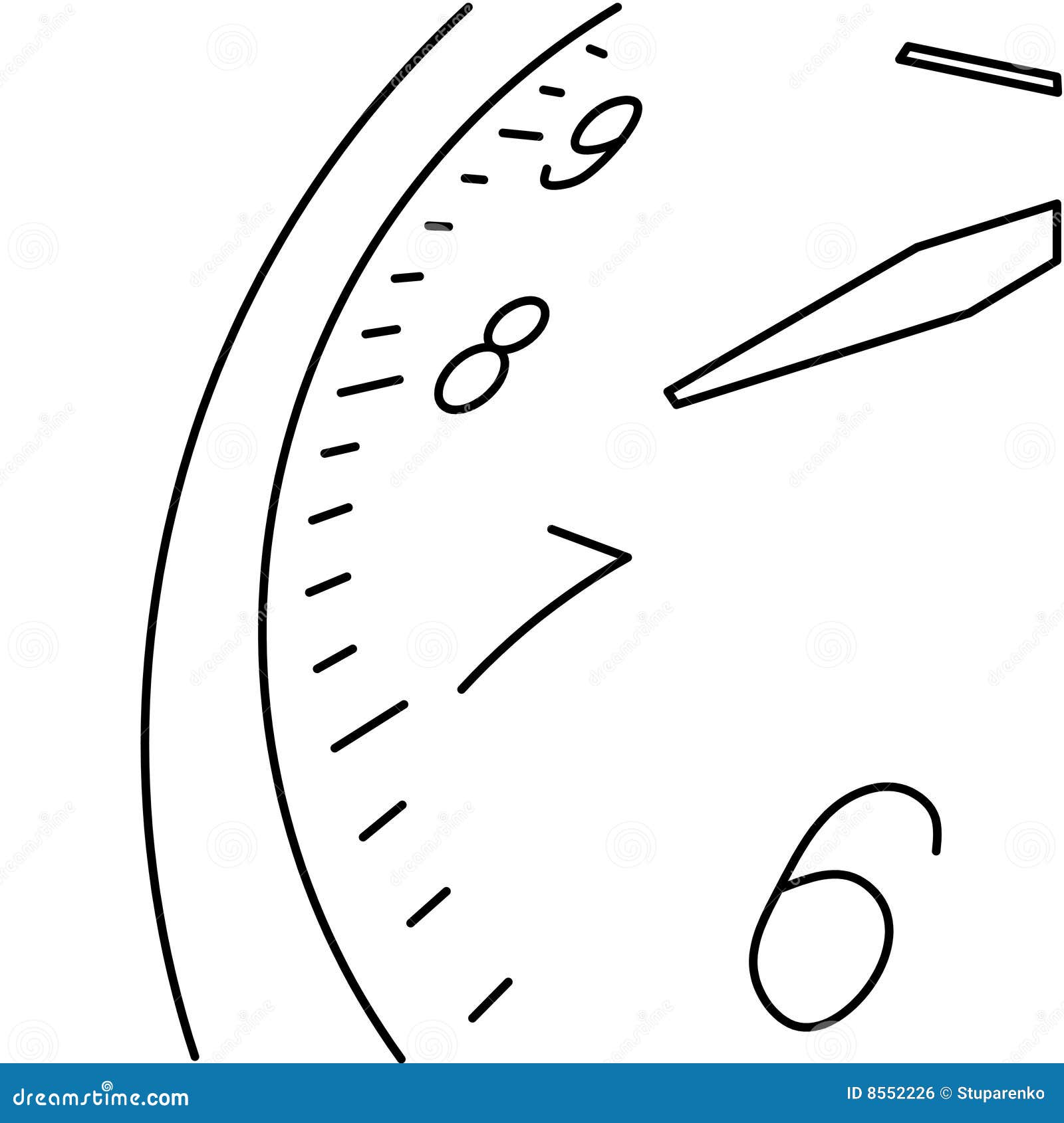 Melted Clock Royalty-Free Stock Photography | CartoonDealer.com #11540579