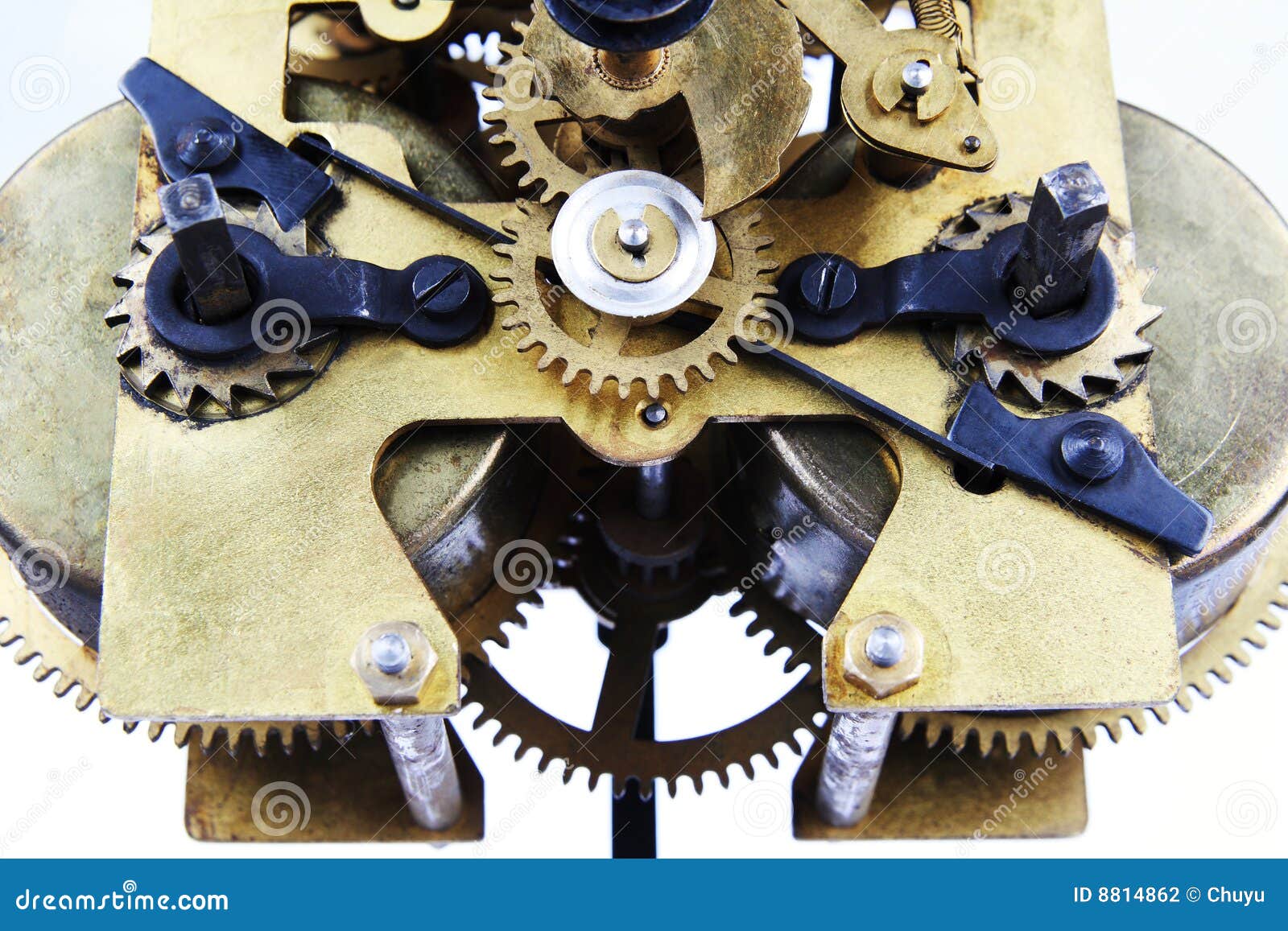 Internal Clock Mechanism Royalty-Free Stock Image | CartoonDealer.com ...