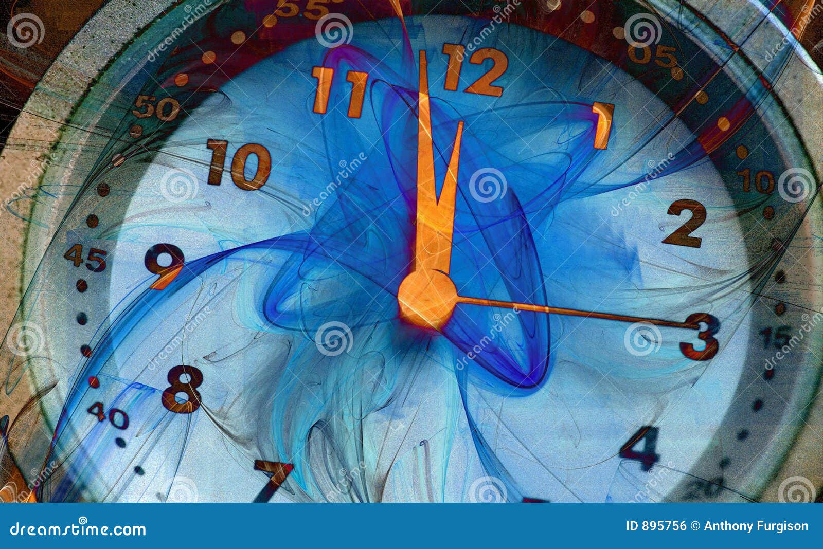 Clock stock photo. Image of clock, drops, fluid, digital - 895756