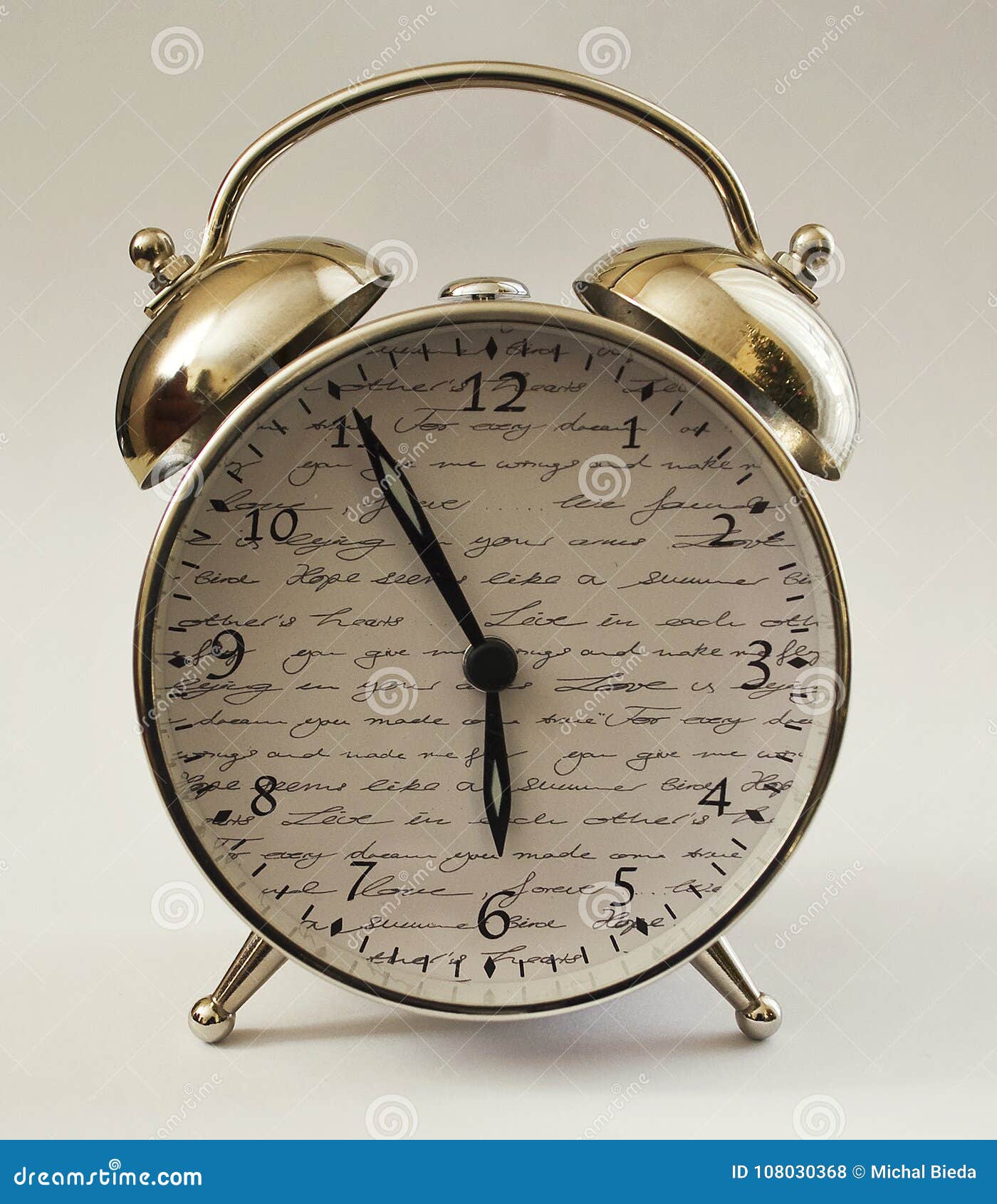 Clock Alarm Clock Tenth Hour Stock Photo - Image of tenth, home: 108030368