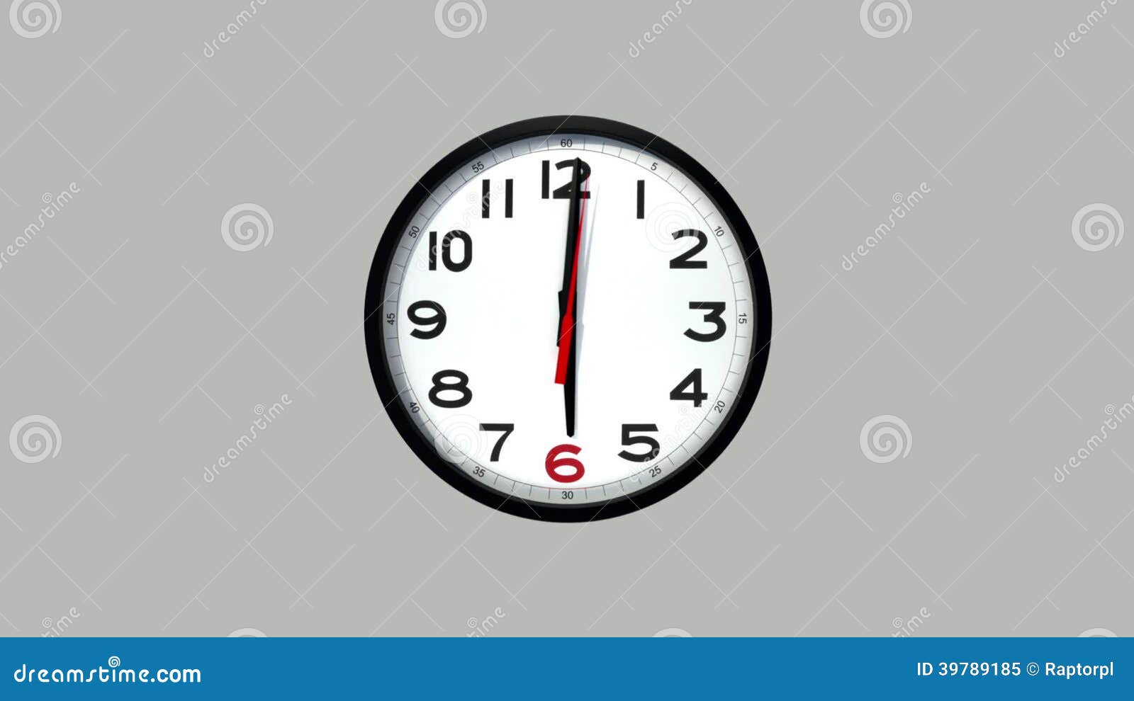 Clock Animation stock video. Video of watch, numbers - 39789185