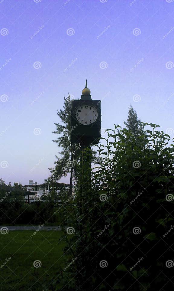 Clock without arrows stock photo. Image of wicker, view - 157173158
