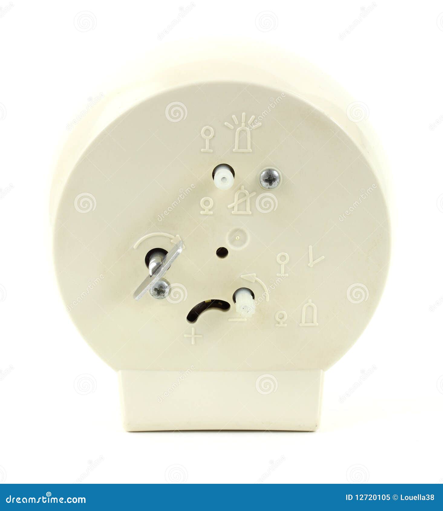 Clock Back stock image. Image of left, slot, accuracy - 12720105