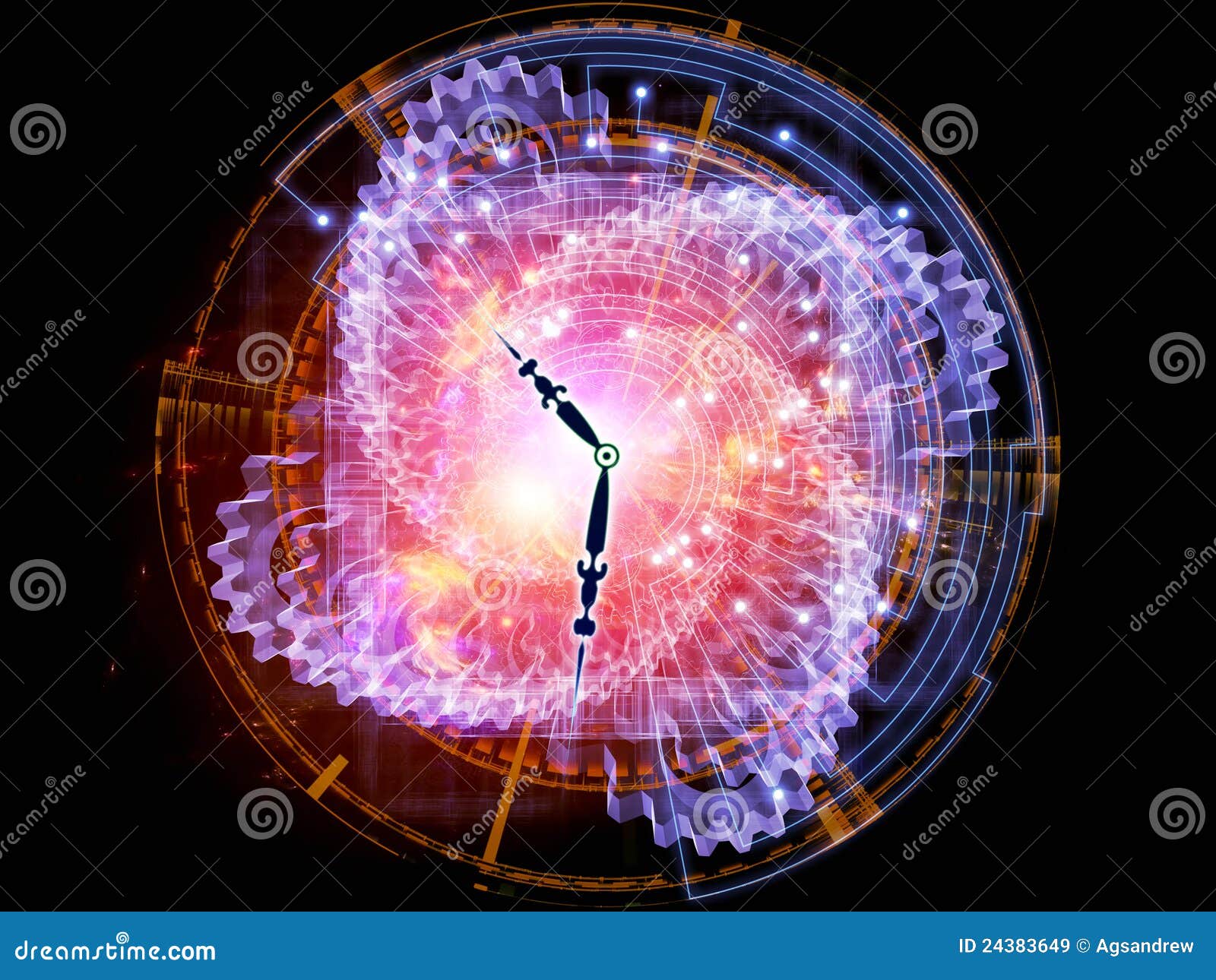 Clock backdrop stock image. Image of wallpaper, minute - 24383649