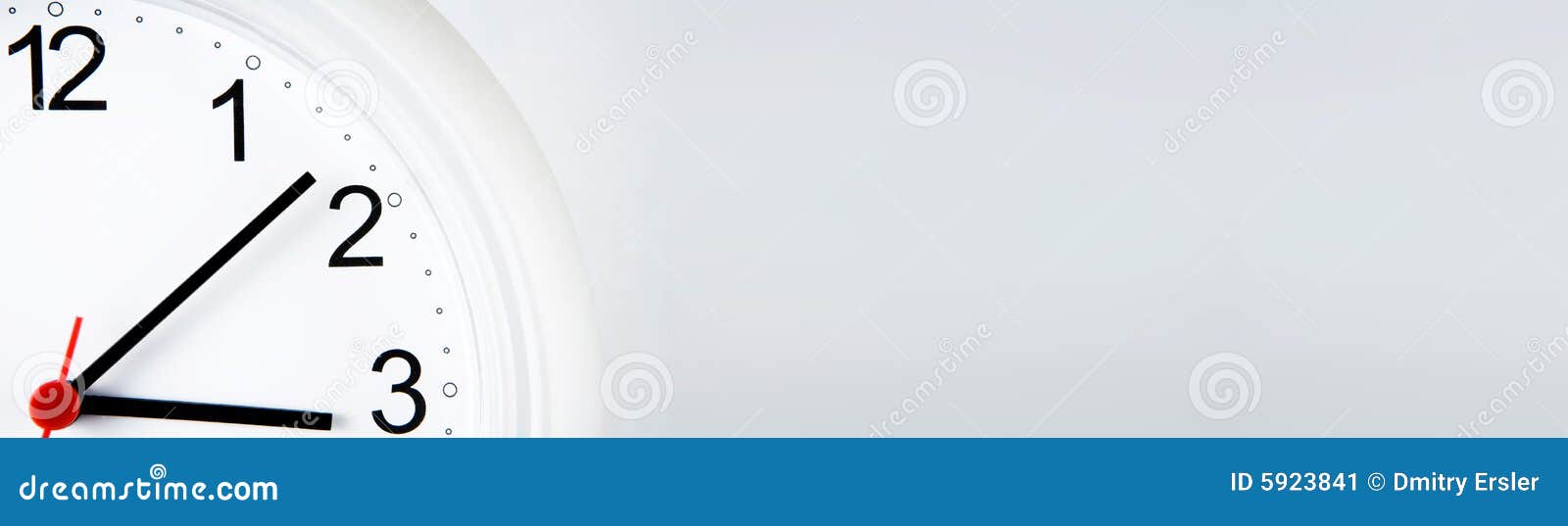 Clock banner stock image. Image of chronicker, tack, tick - 5923841