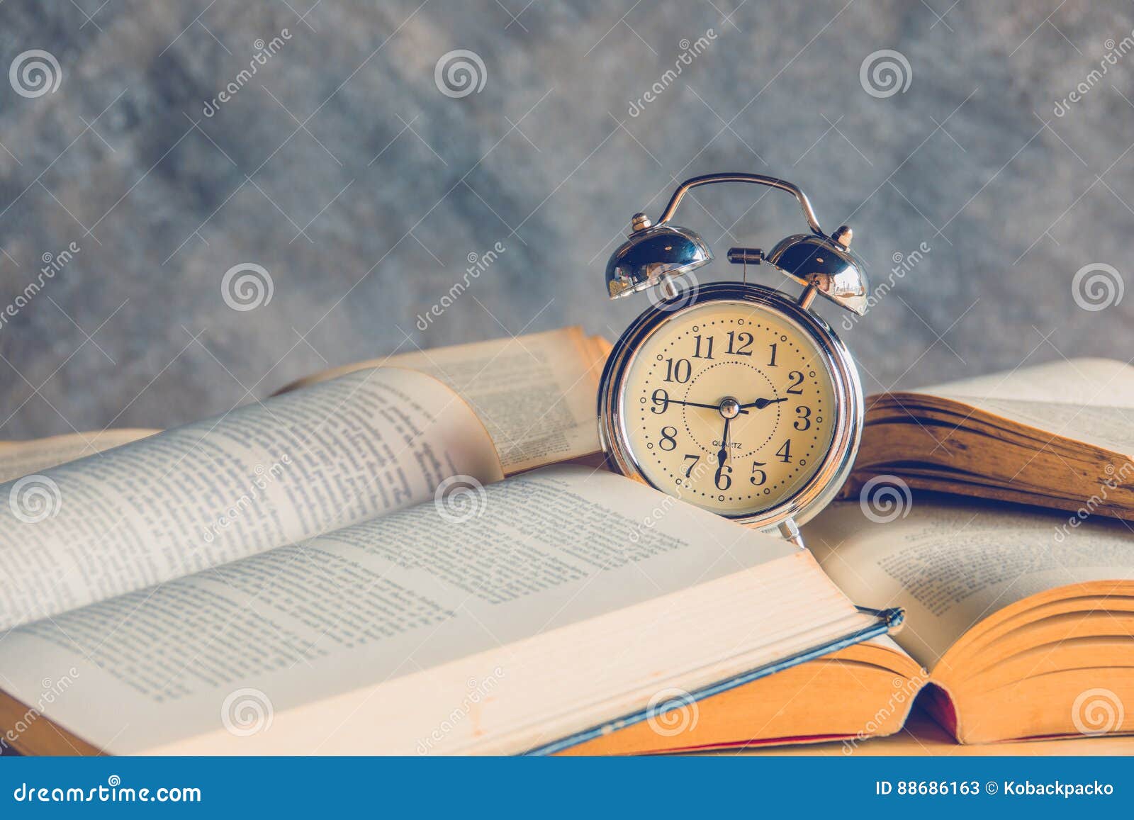 Clock and book stock image. Image of aged, paper, manuscript - 88686163