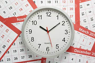 Clock and Calendars stock photo. Image of concept, timekeeping - 40831614
