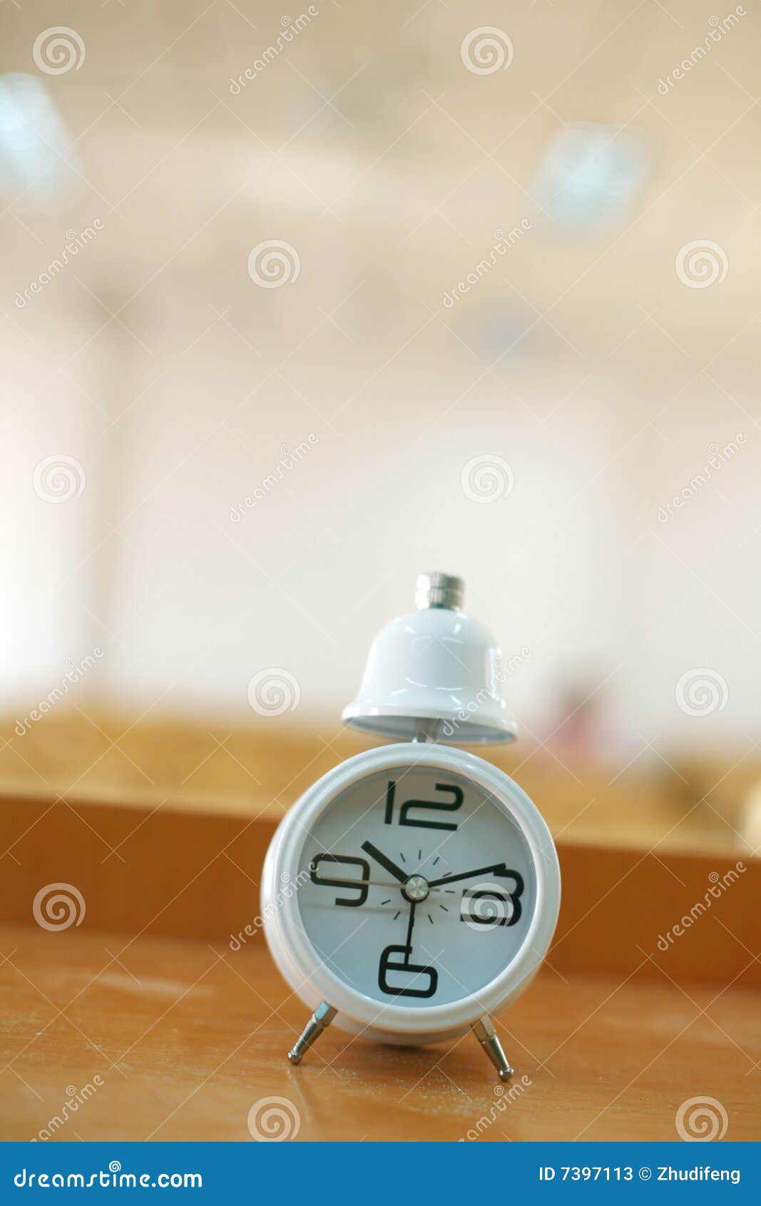 Clock in class room stock image. Image of concept, alarm - 7397113
