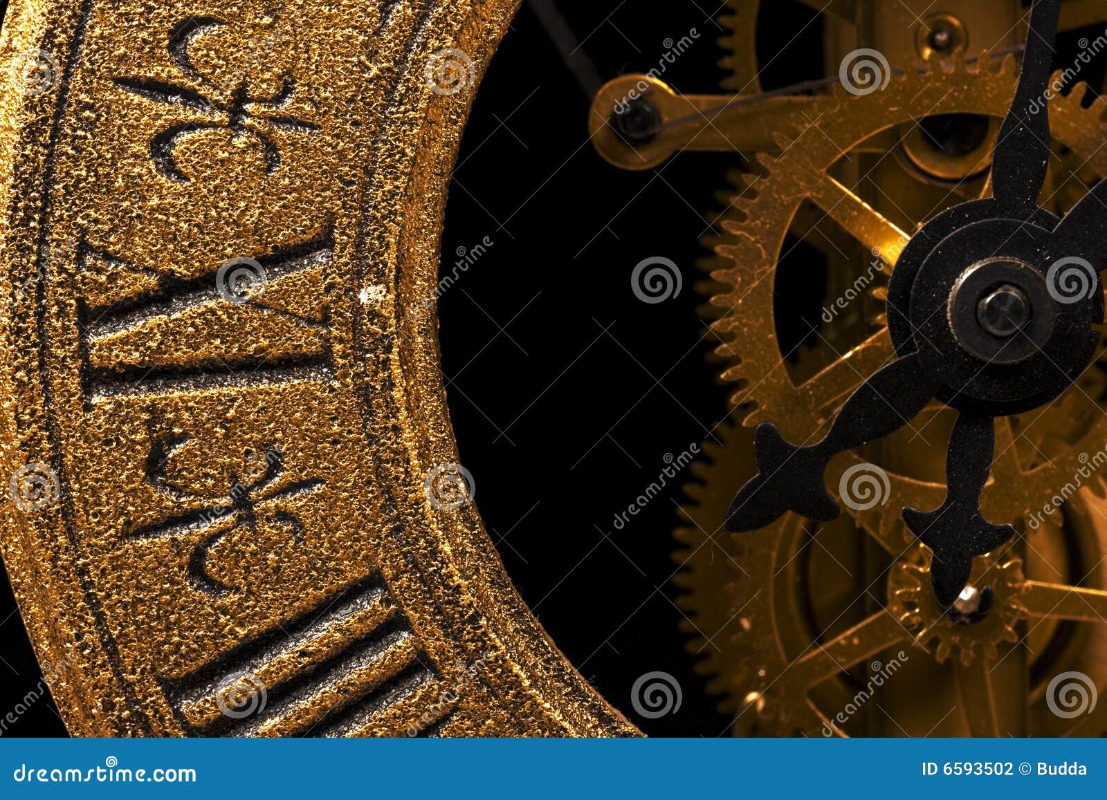 Clock close-up stock photo. Image of aged, countdown, pressure - 6593502