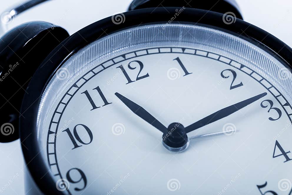 Clock close up stock image. Image of hand, face, reflection - 61899705