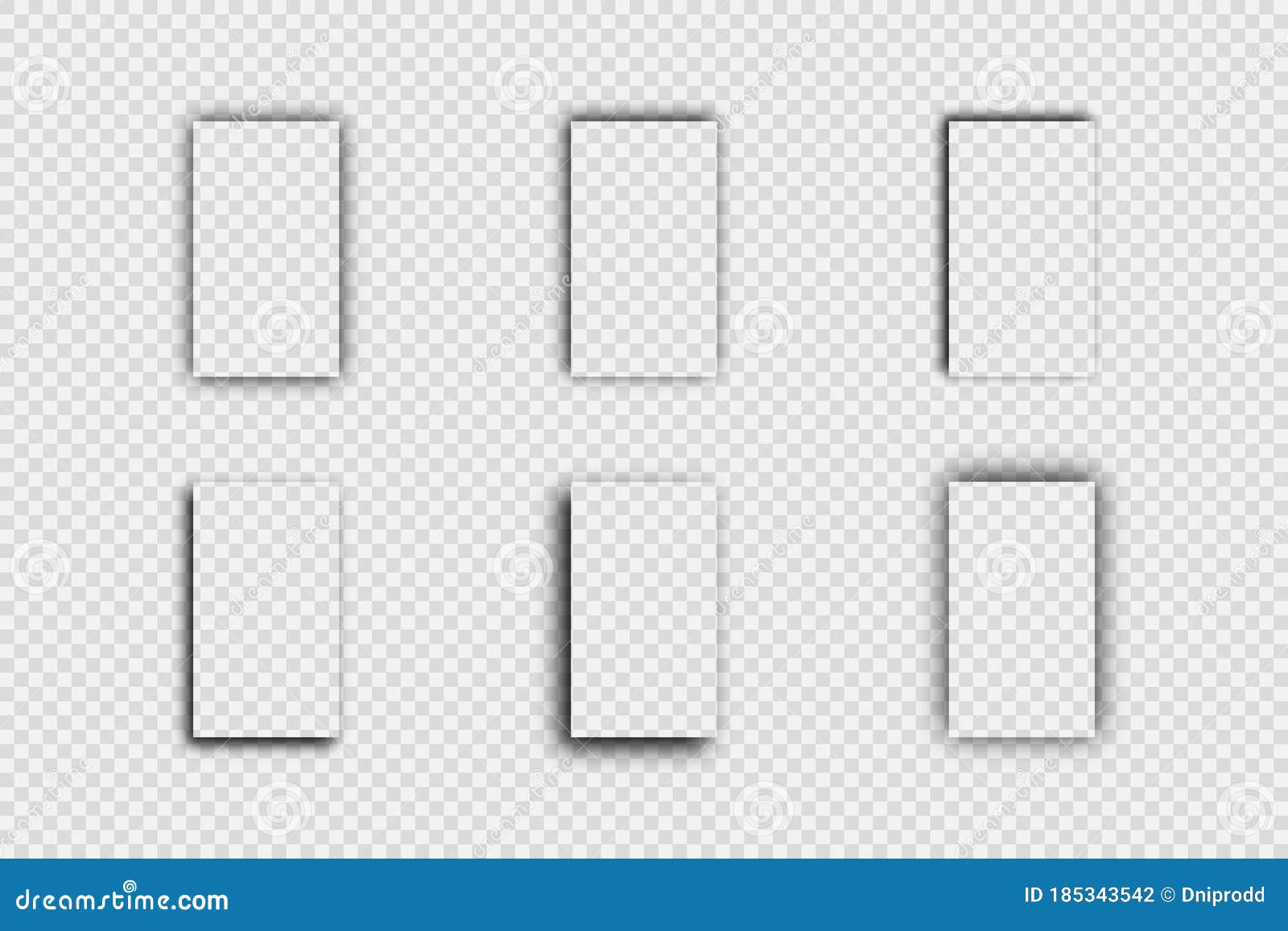 Dark Transparent Realistic Shadow Stock Vector - Illustration of ...