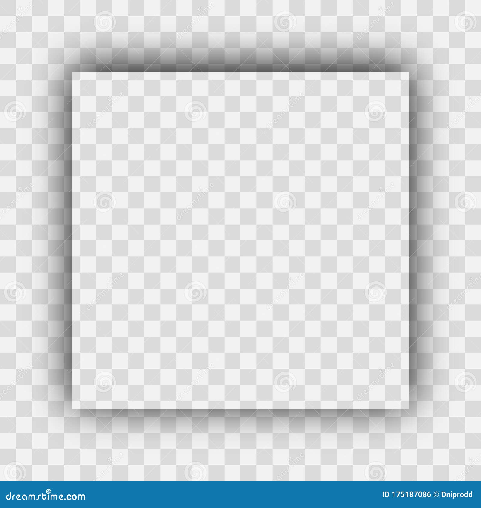 Dark Transparent Realistic Shadow Stock Vector - Illustration of banner ...