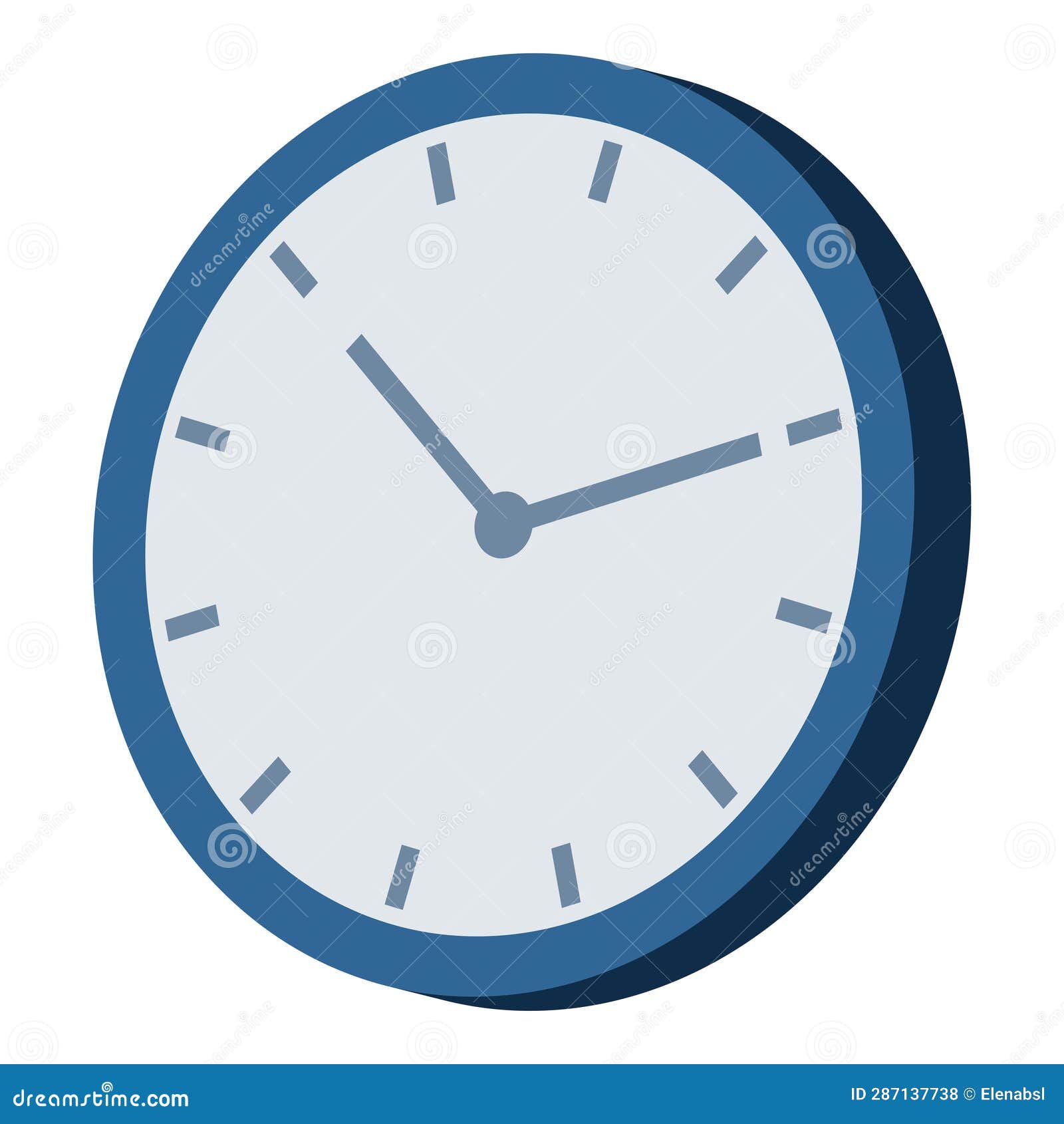Clock: Deadlines and Time Concept Stock Vector - Illustration of wall ...