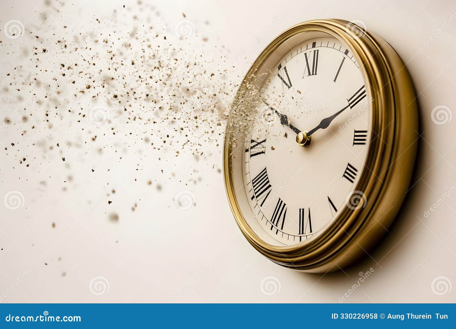 A Clock Decimation with an Isolated Background, a Concept of Time ...