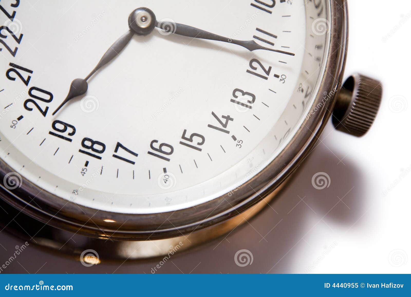 Clock dial stock image. Image of number, glass, checking - 4440955