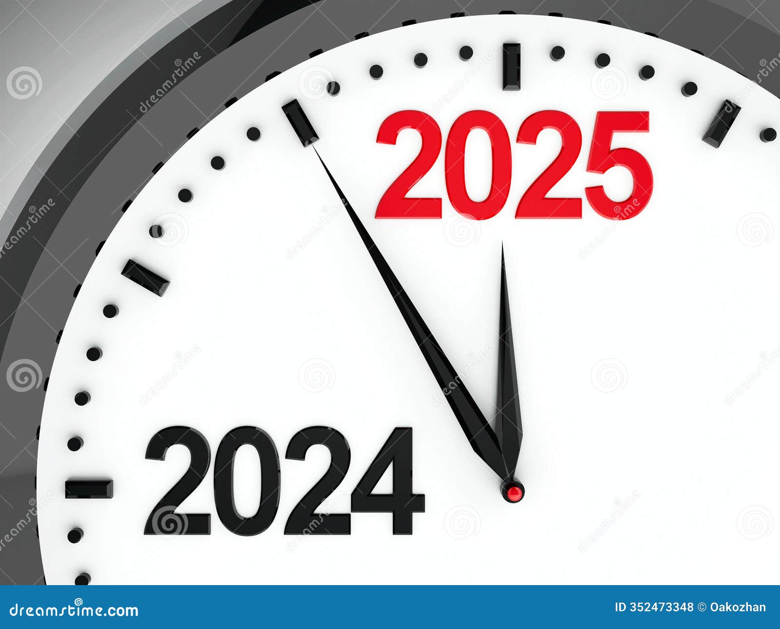 2024, 2025, 2026, 2027, 2028 - Words On Wooden Blocks Royalty-Free ...