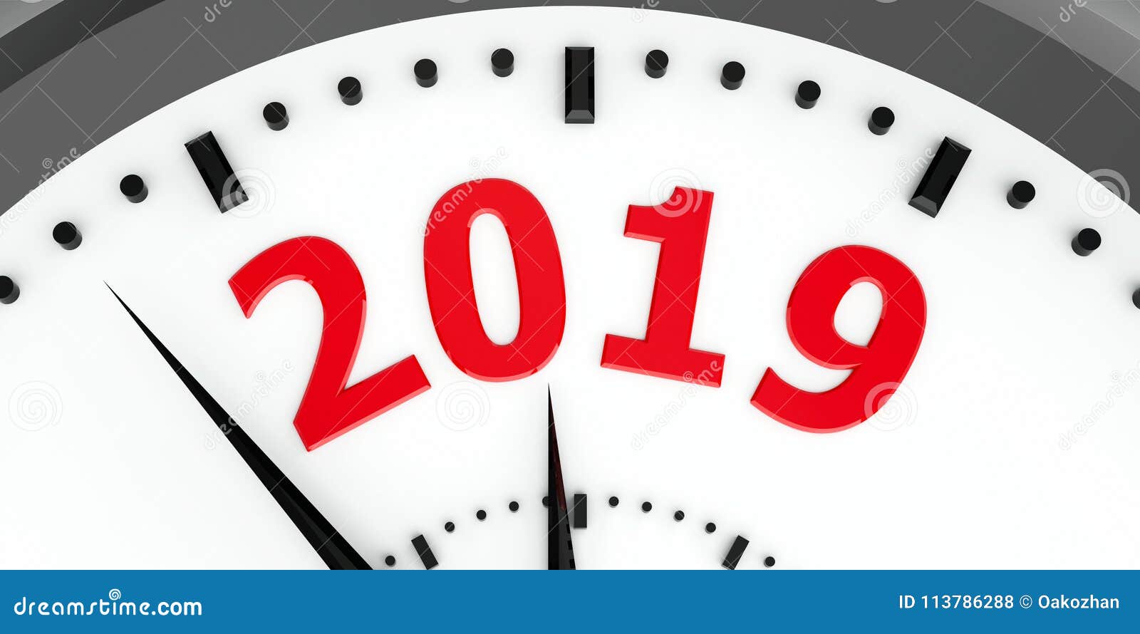 Clock dial 2019 stock illustration. Illustration of countdown - 113786288