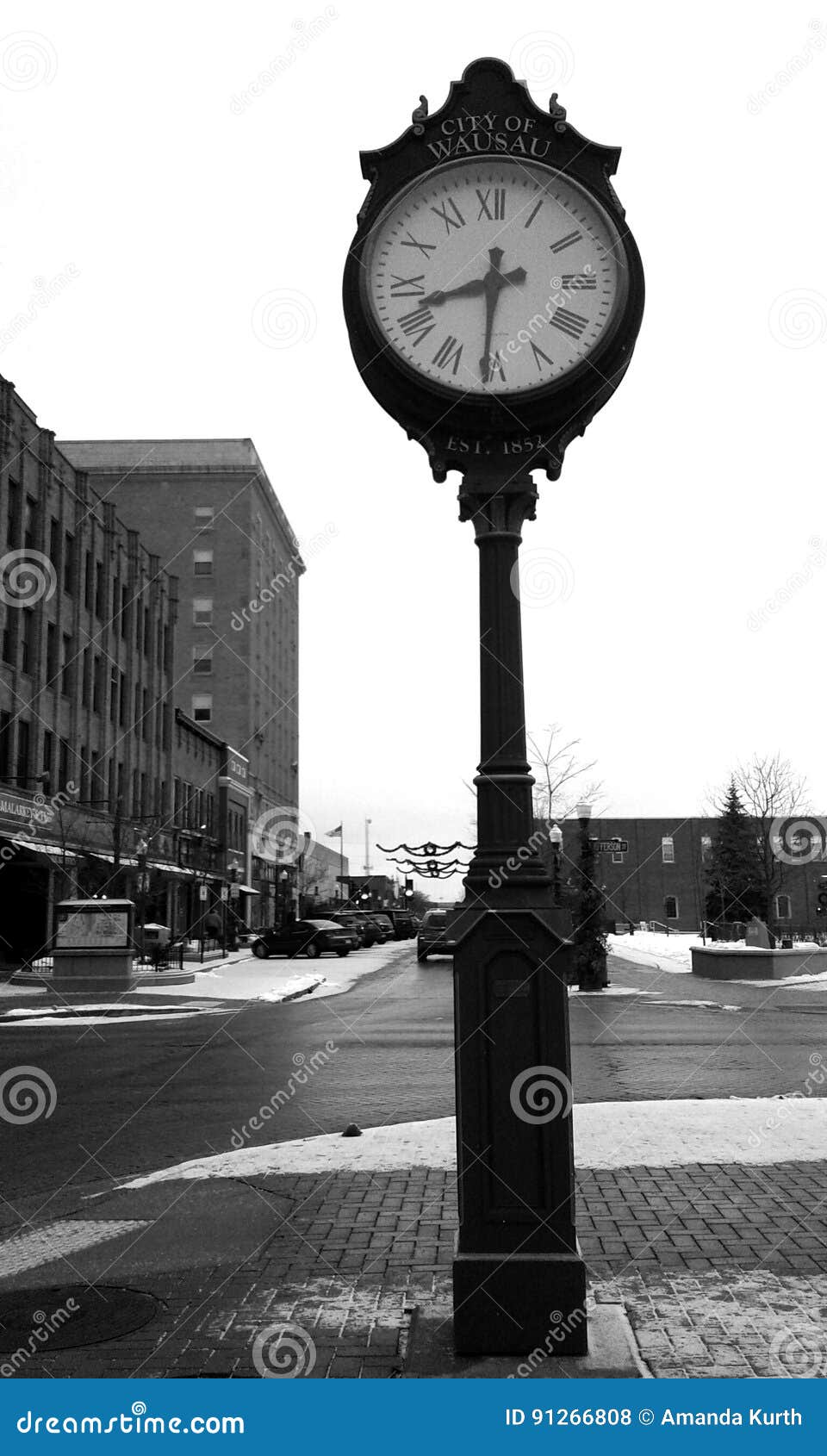 Clock editorial stock photo. Image of clock, wisconsin - 91266808