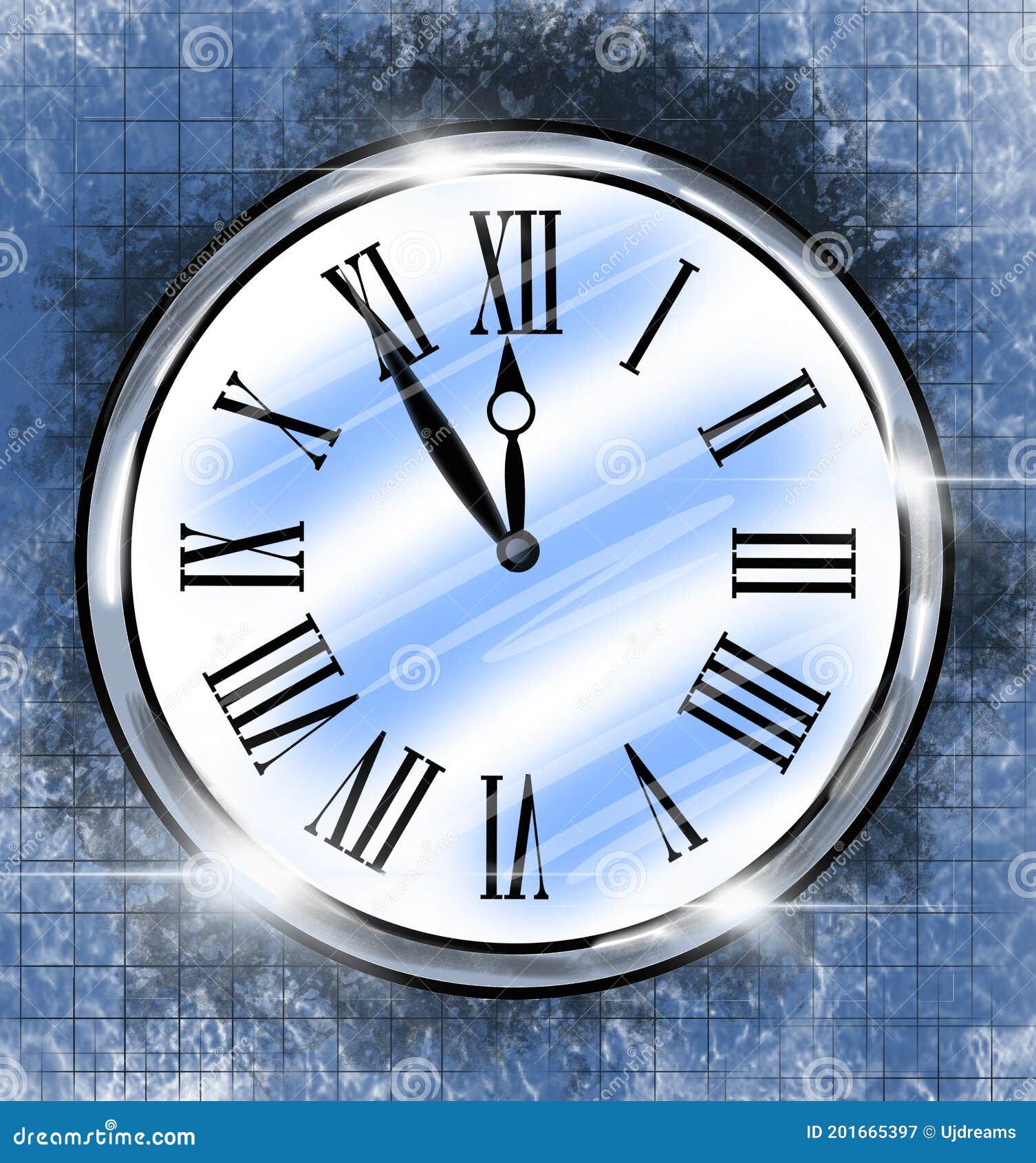 Clock drawing stock illustration. Illustration of catholic - 201665397