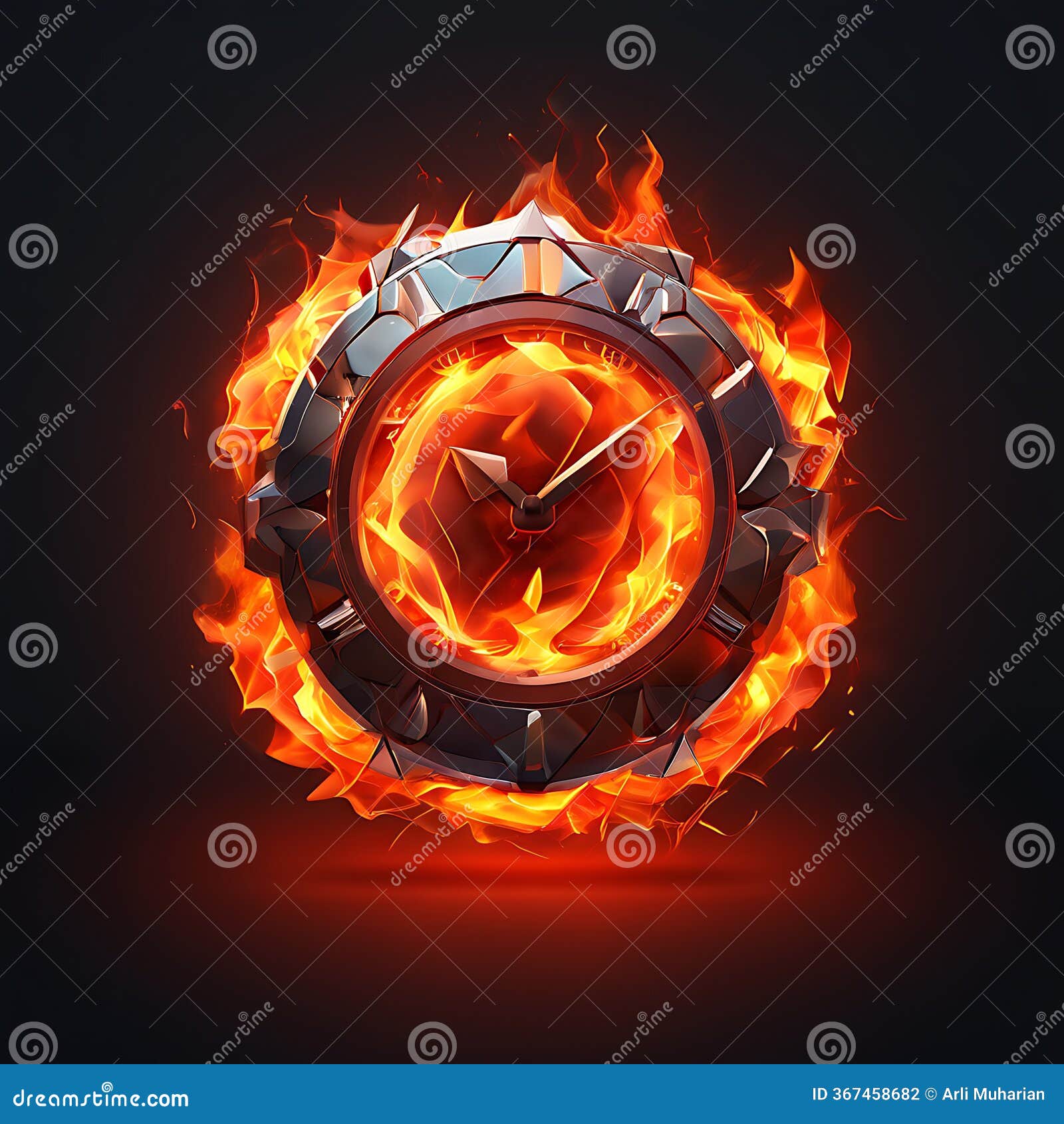 Rapid Passage Of Time Icon In Line Design. Rapid, Time, Clock, Passage ...