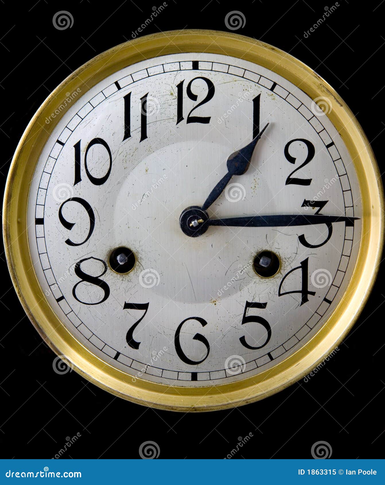 Clock face stock image. Image of time, clock, vintage - 1863315